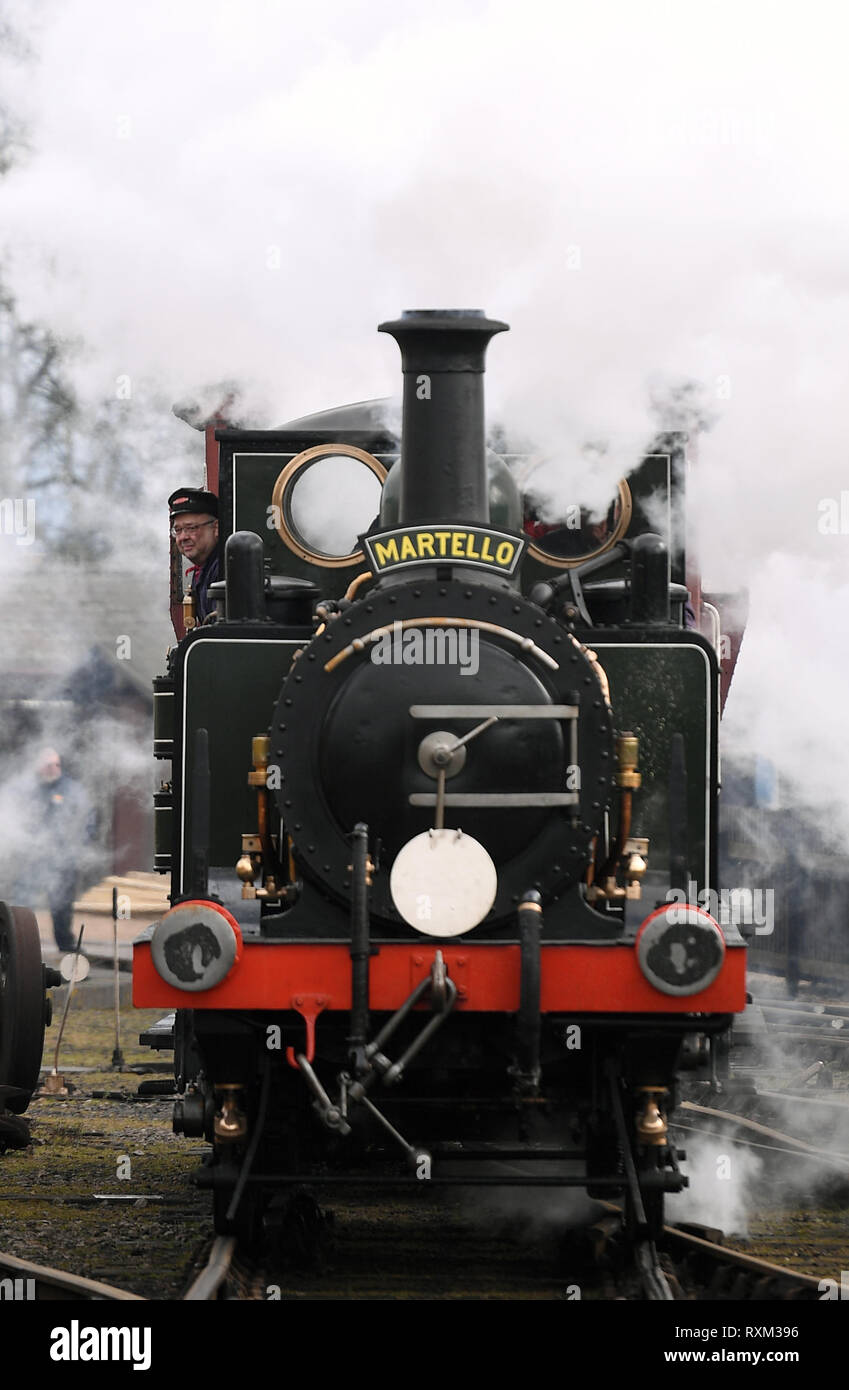 Steam locomotive 662 Martello during the Southern Steam event at the ...