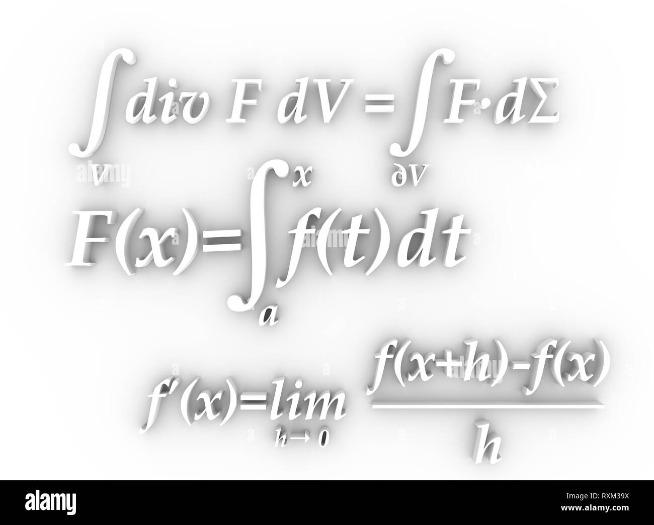 Math formulas. Education background Stock Photo - Alamy
