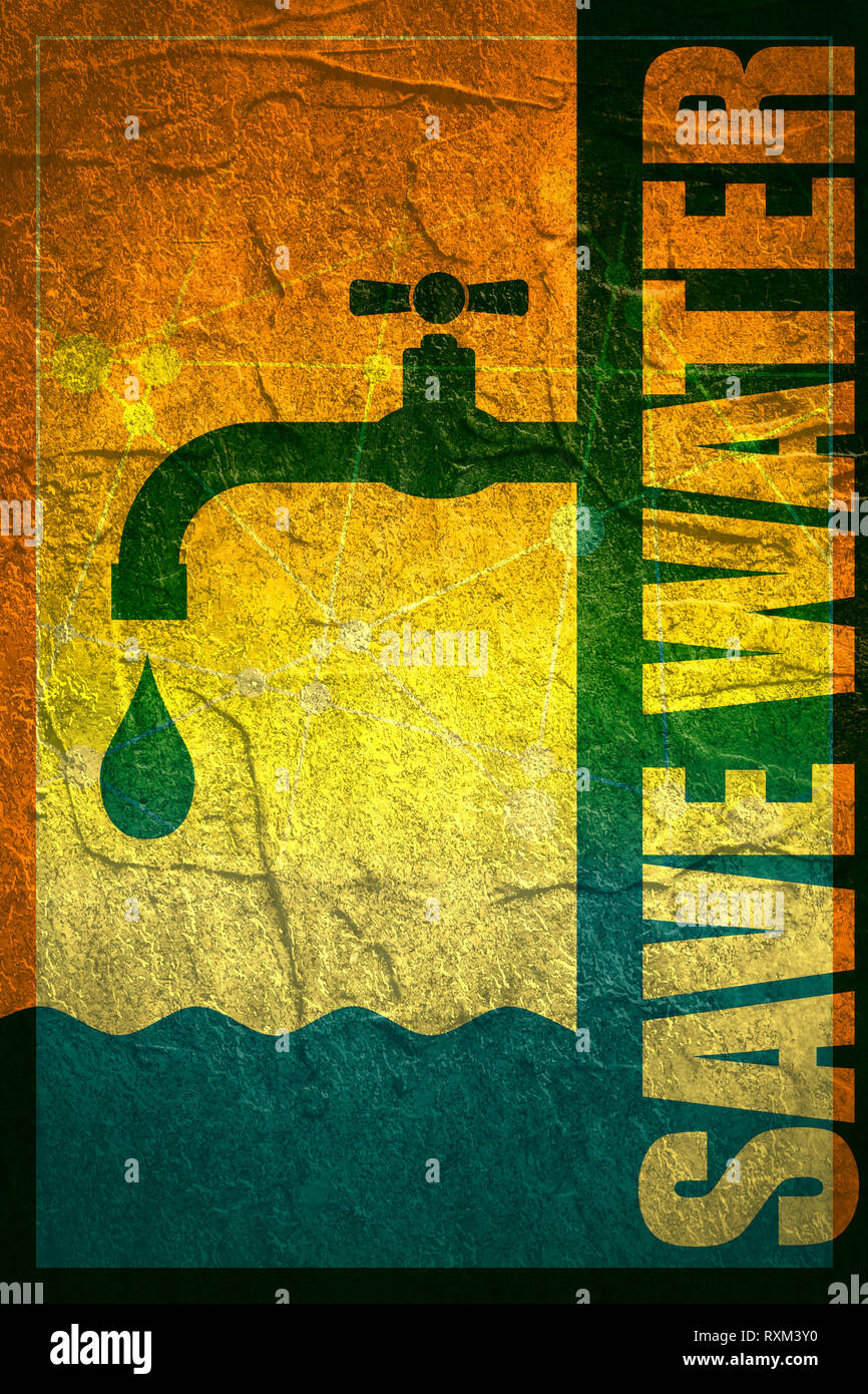 Abstract background. Water conservation concept Stock Photo - Alamy