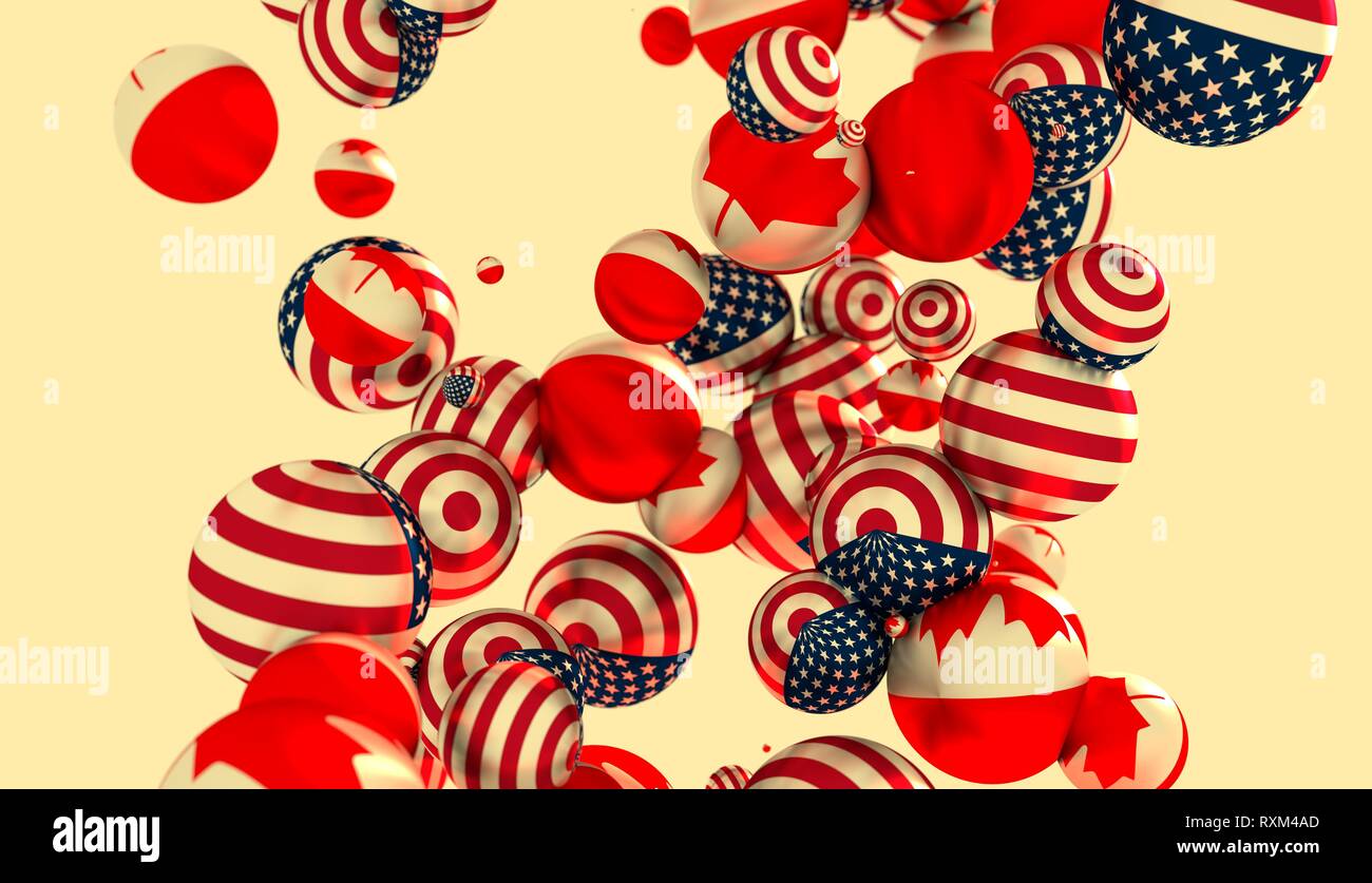 Large group of orbs or spheres Stock Photo - Alamy