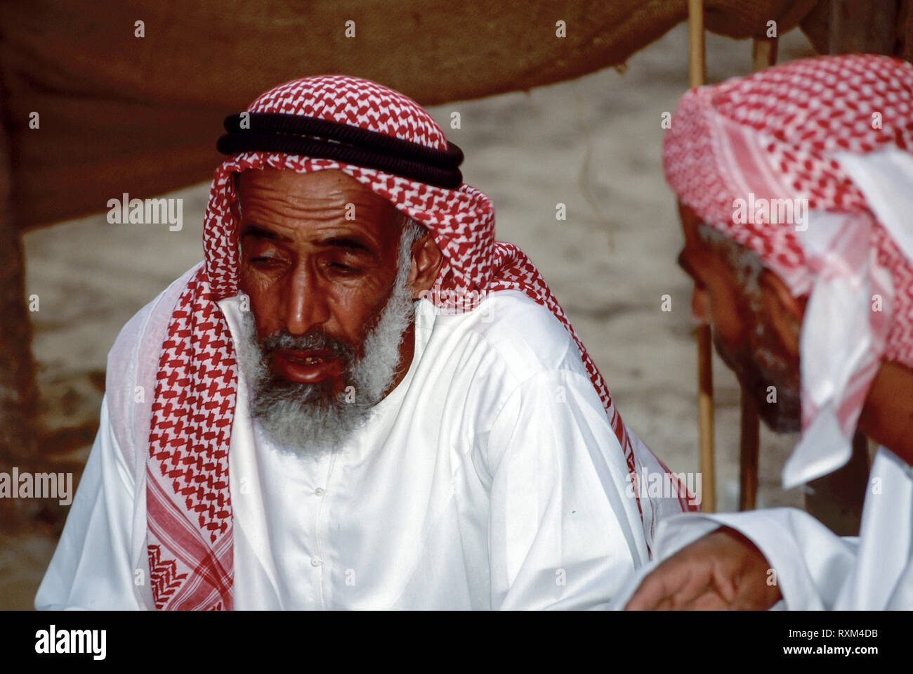Arab folklore and history with a group of Emirati men taking a break ...