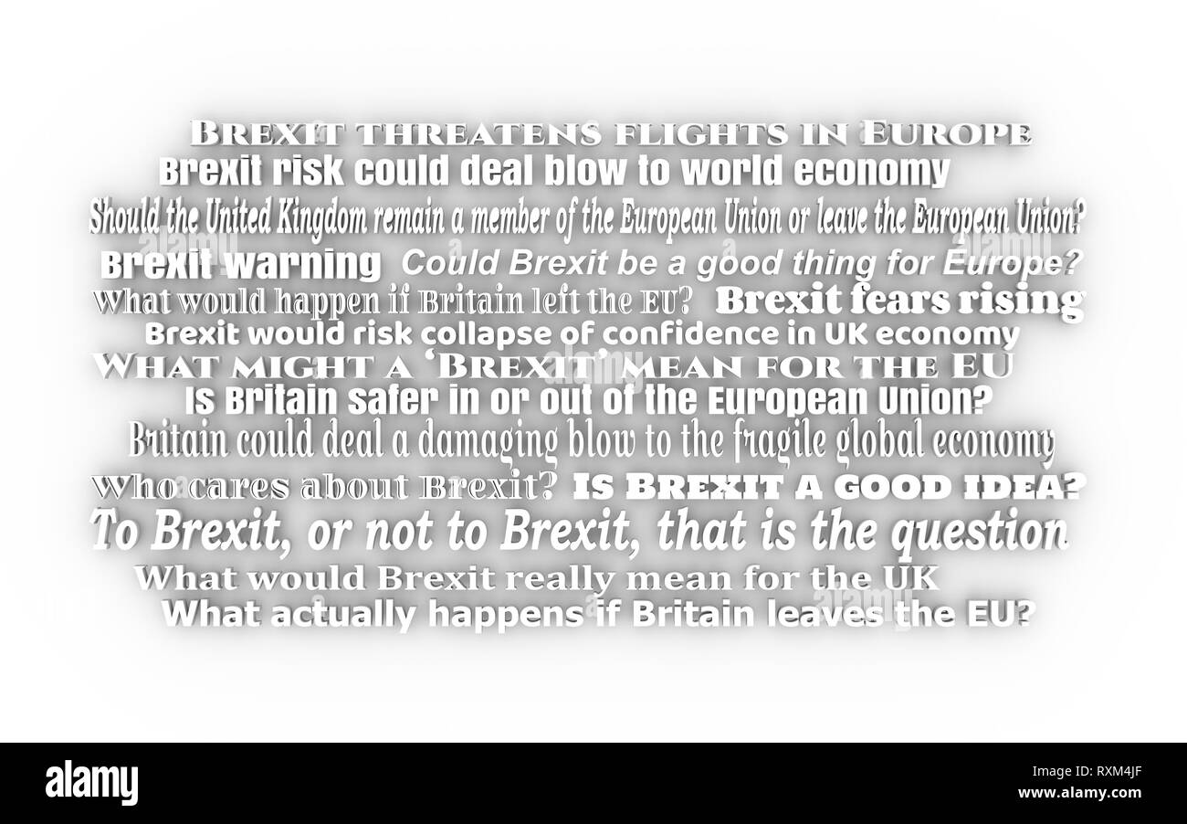 Brexit treaty Black and White Stock Photos & Images - Alamy