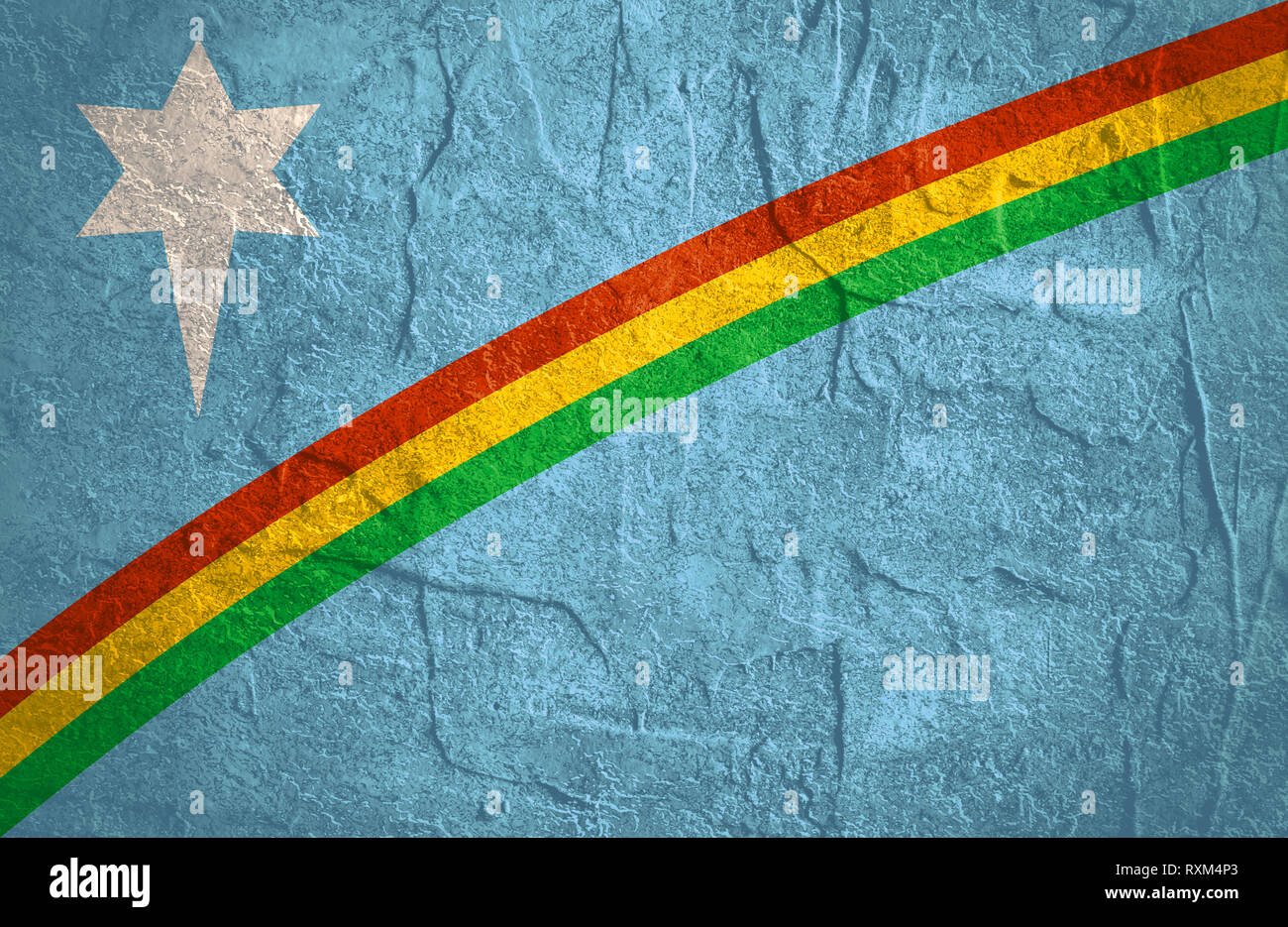 Nagaland state flag Stock Photo - Alamy