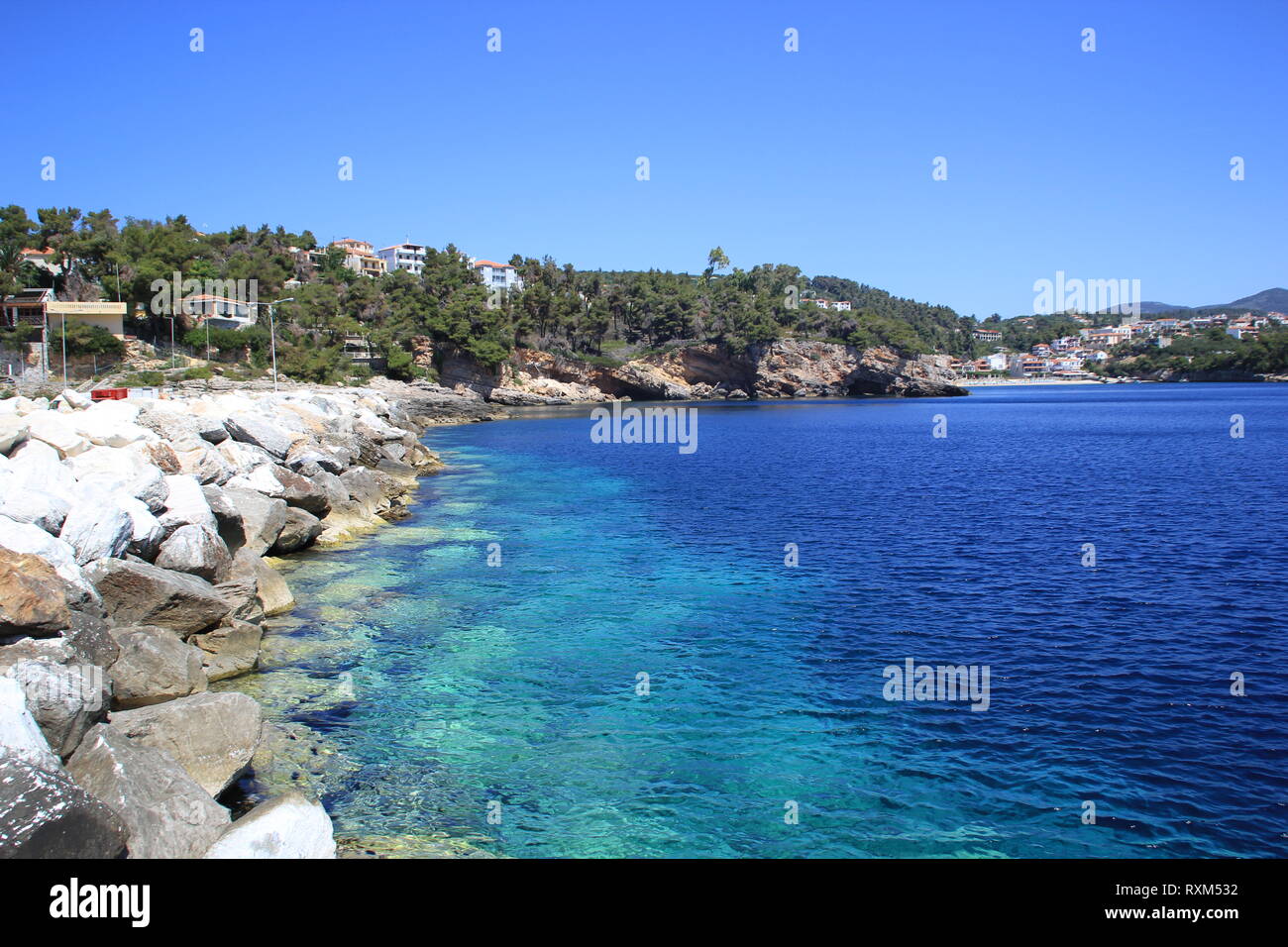 Ocean View Patitiri Stock Photo - Alamy