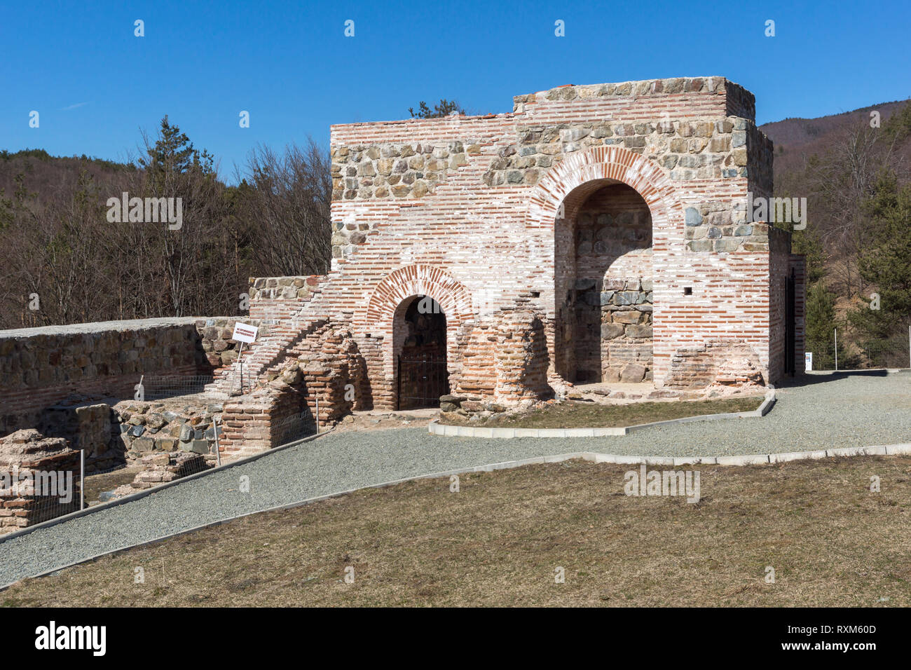 Remnants of Ancient Roman fortress The Trajan's Gate, Sofia Region ...