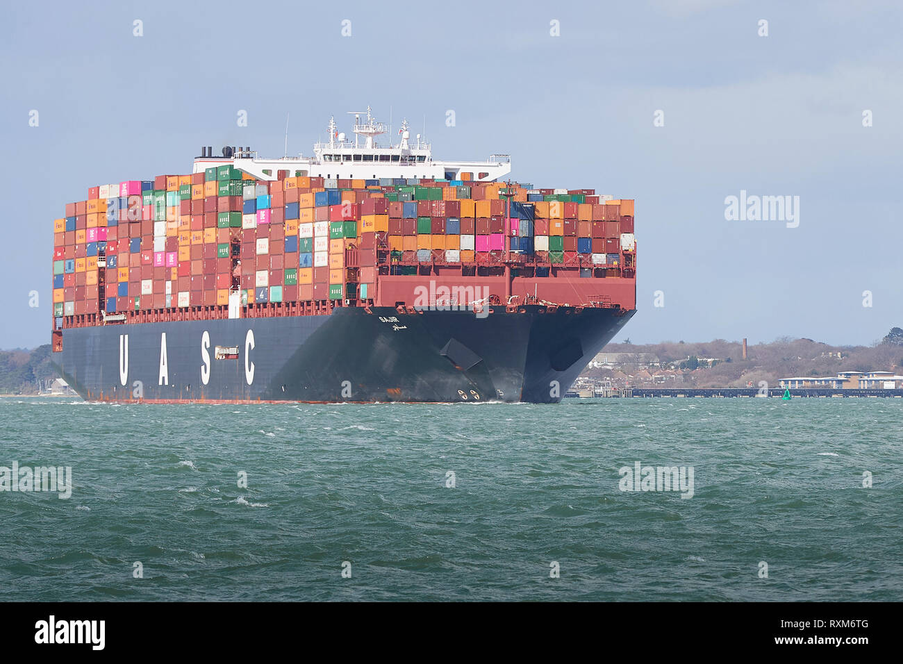 Southampton leaving port hi-res stock photography and images - Alamy