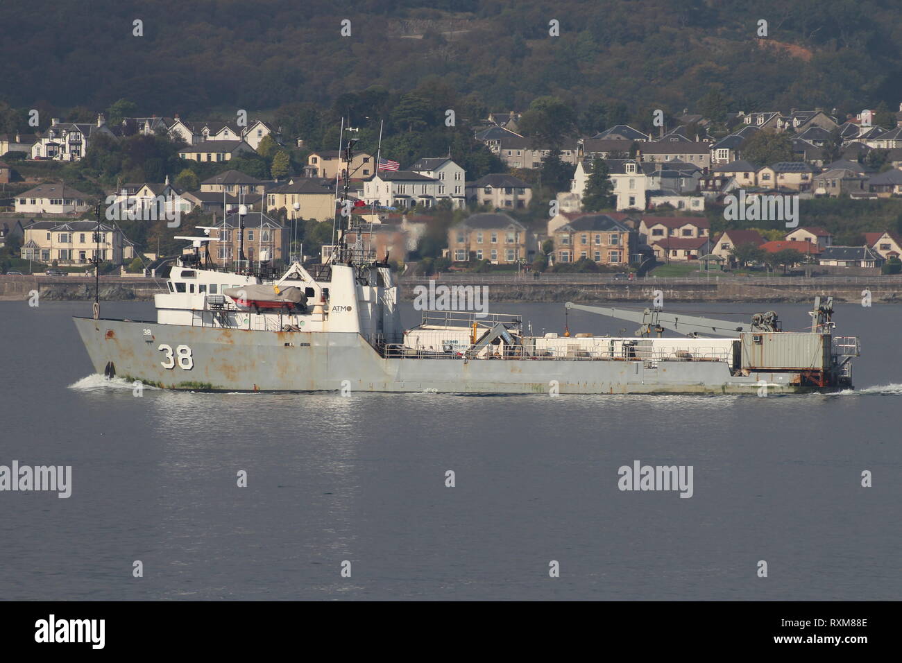 NAWC 38 (or Navair 38), a Ranger-class vessel of the US Naval Air ...