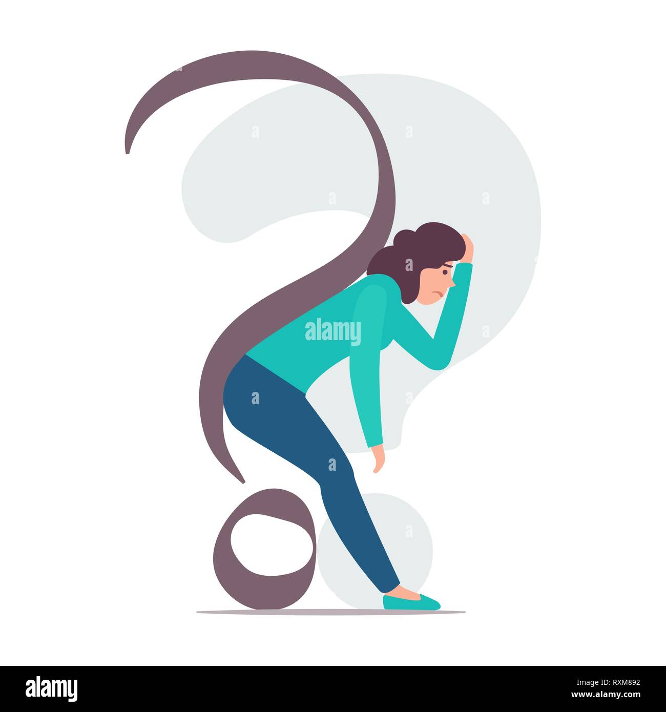 Dejection dejected Cut Out Stock Images & Pictures - Alamy