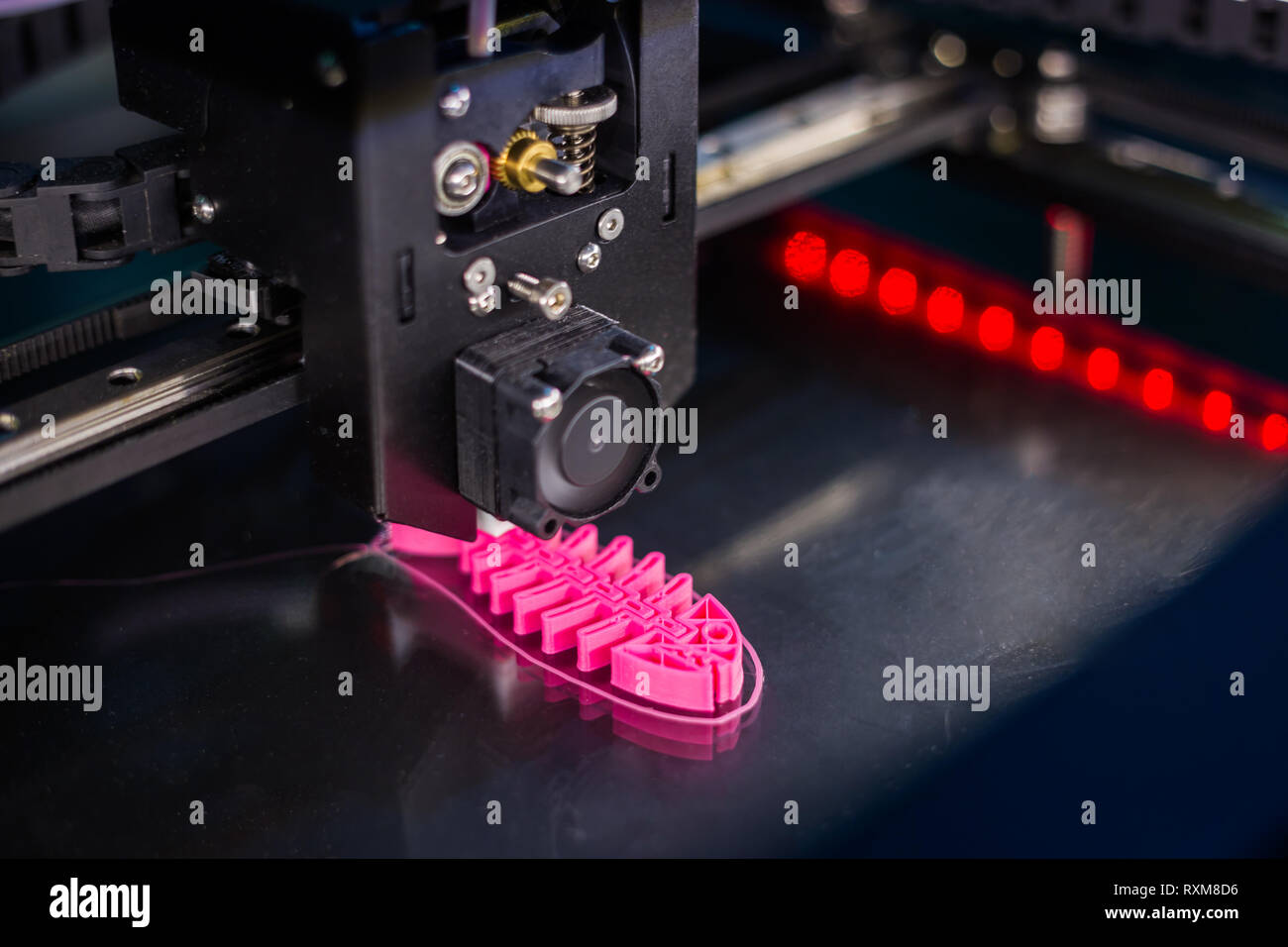 3D printer during work Stock Photo - Alamy