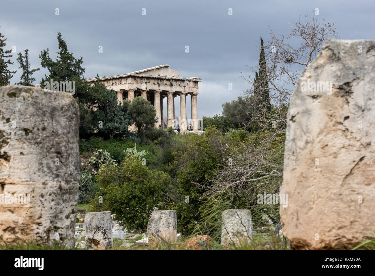 The athenian agora hi-res stock photography and images - Alamy