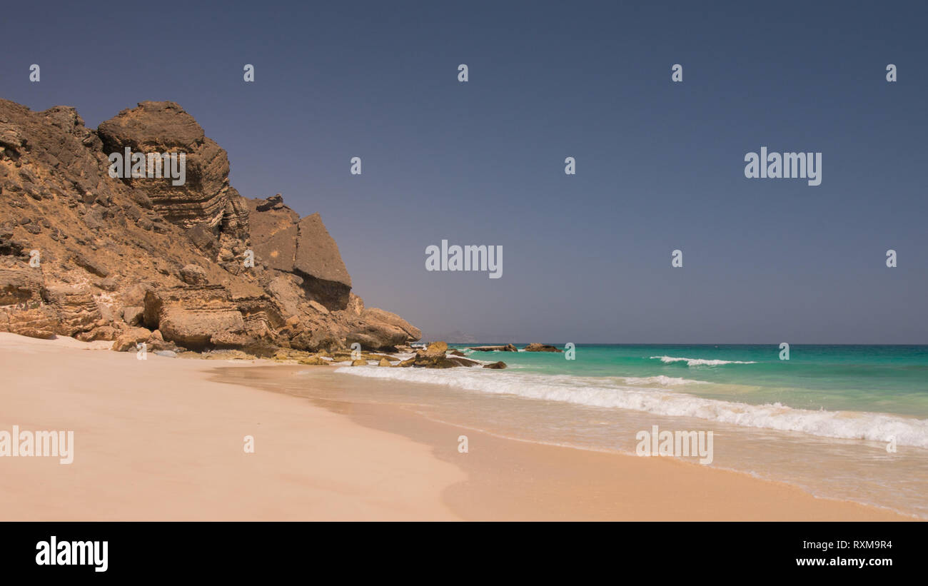 Coast of the Arabian Peninsula. South Oman Stock Photo - Alamy