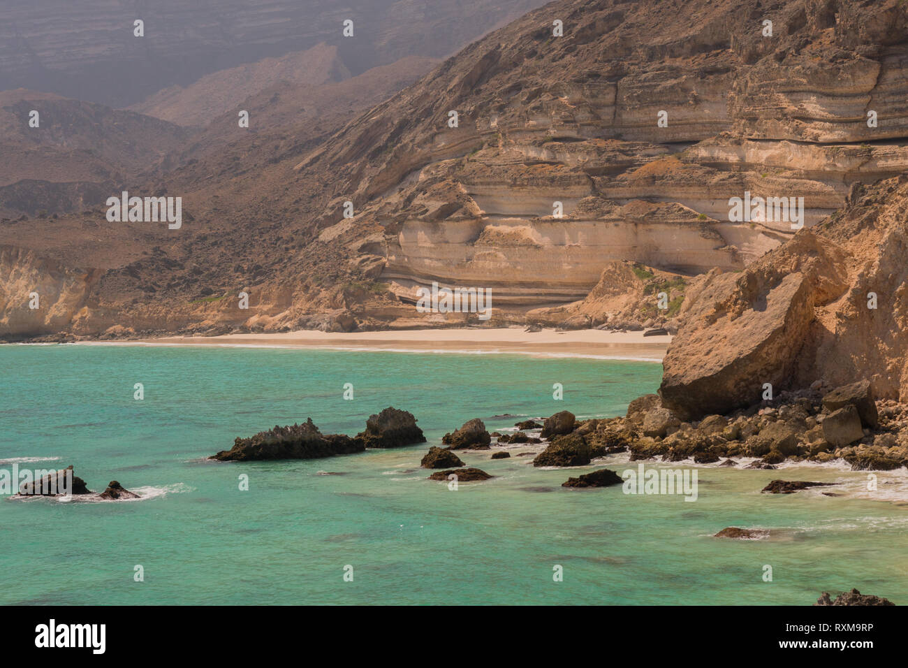Coast of the Arabian Peninsula. South Oman Stock Photo - Alamy