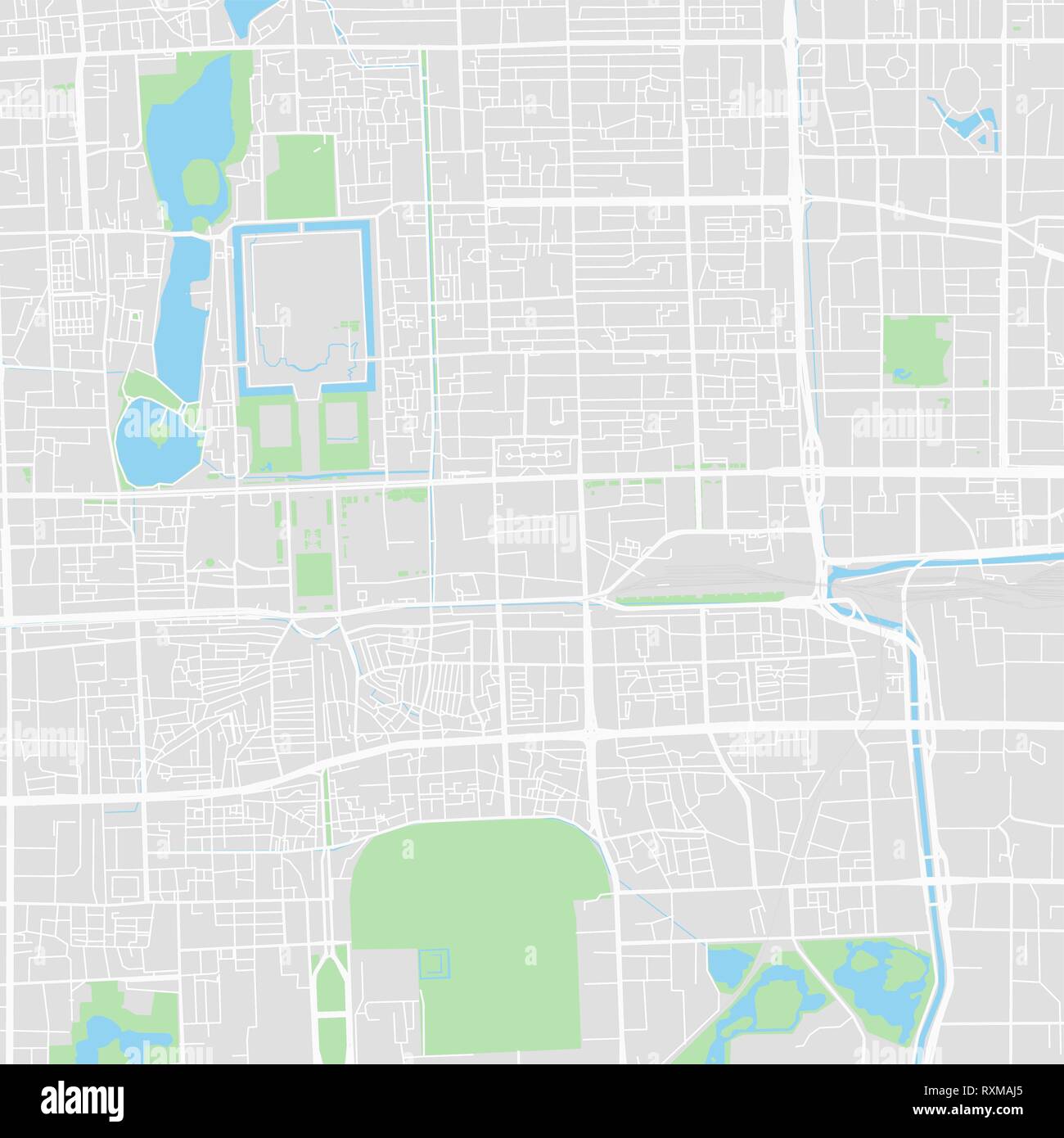 Beijing china maps cartography geography beijing Stock Vector Images ...