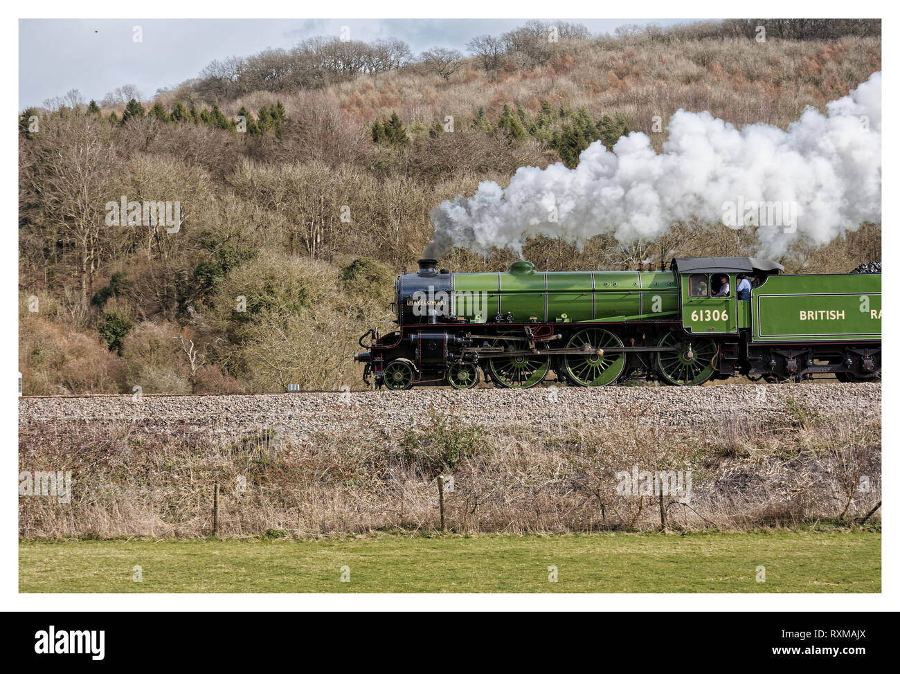 Mayflower steam train hi-res stock photography and images - Alamy