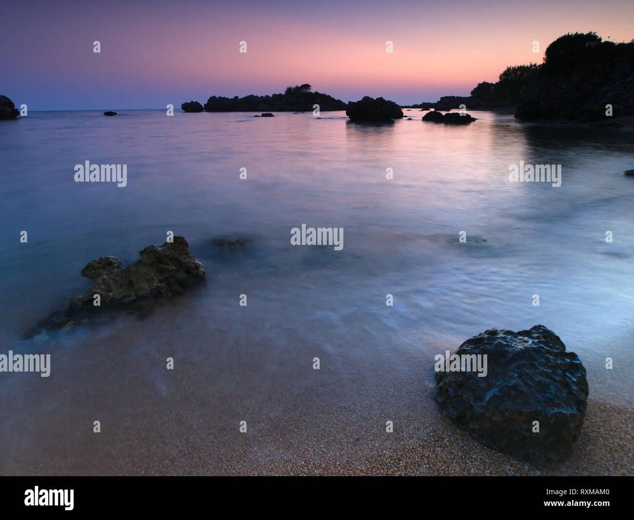 Greece scenery wallpaper hi-res stock photography and images - Alamy