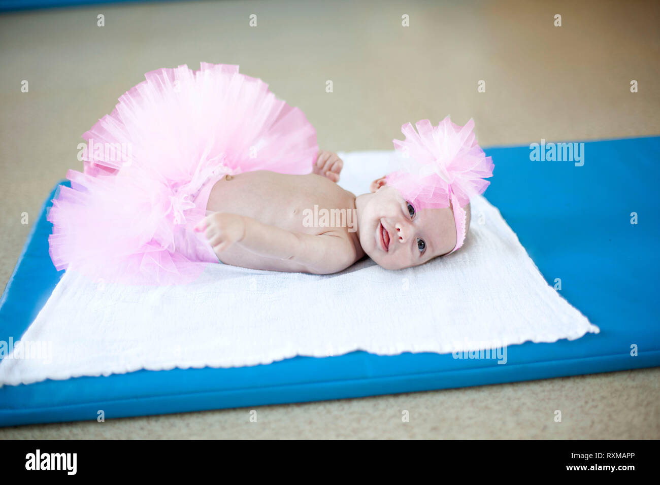 Newborn baby ballerina Stock Photo - Alamy