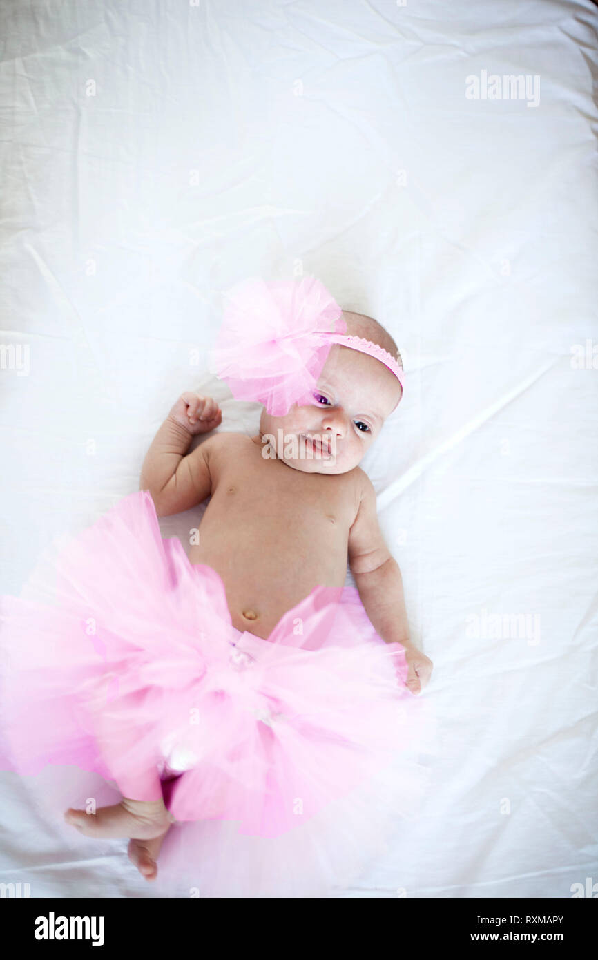 Newborn baby ballerina Stock Photo - Alamy