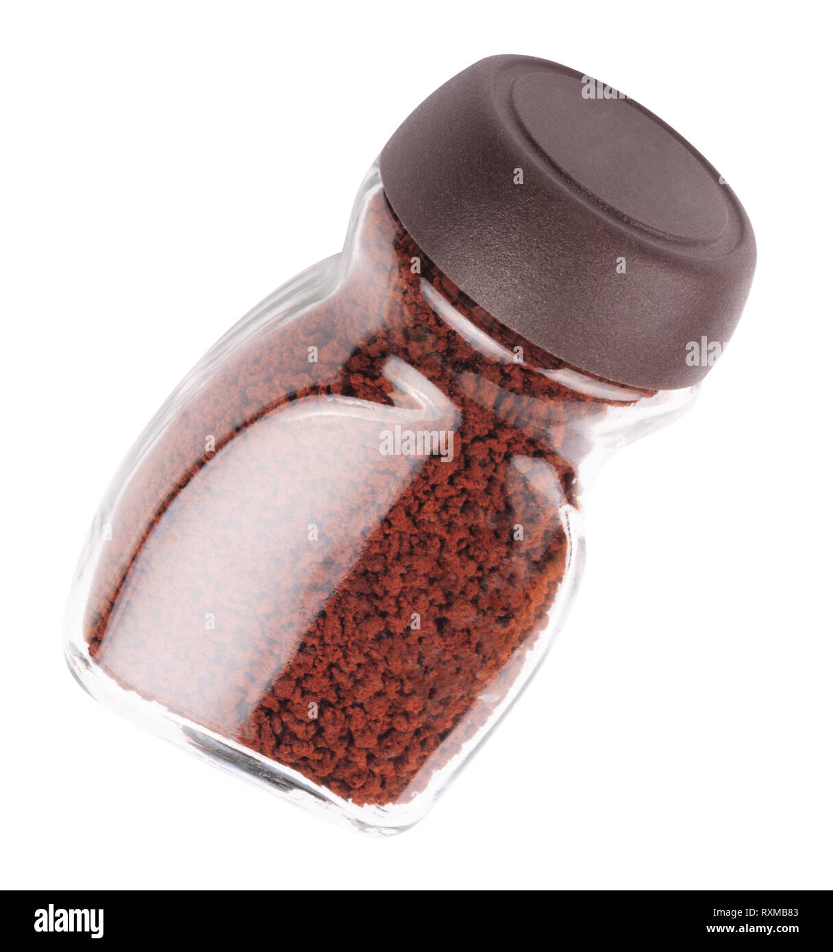 Jar of Instant Coffee Isolated Stock Photo - Alamy