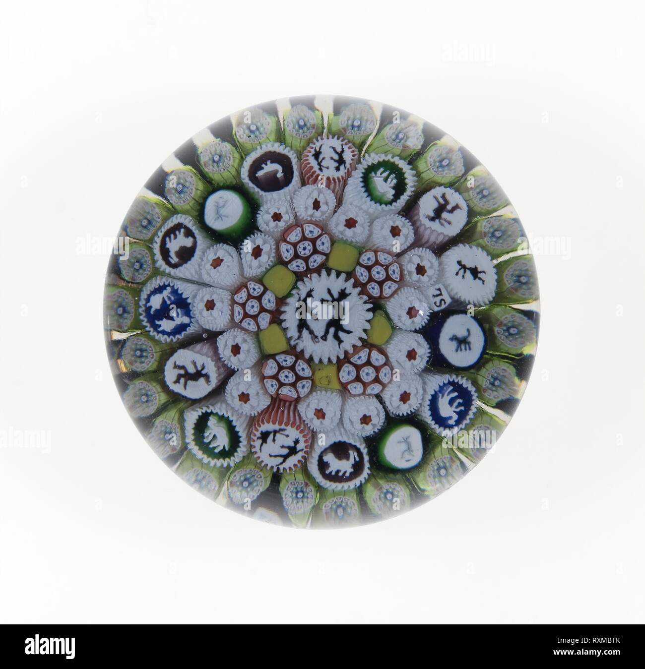 Paperweight. Saint-Louis; France, founded 1767. Date: 1848. Dimensions ...