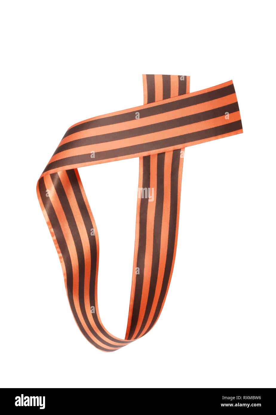 George Ribbon Isolated Stock Photo - Alamy