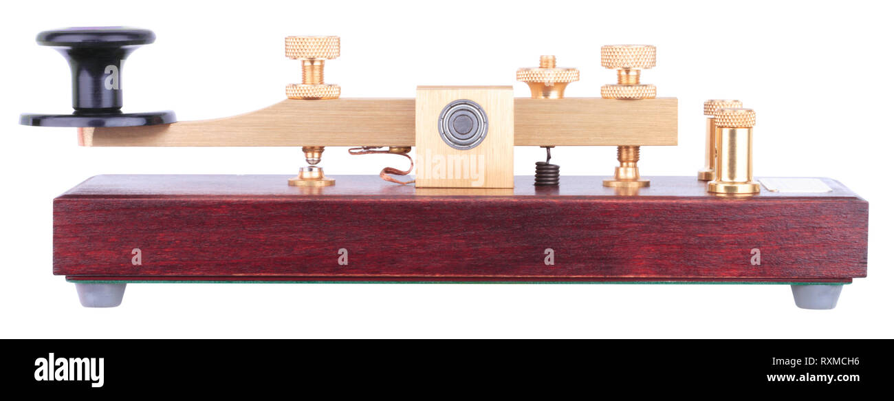 Key morse code straight hi-res stock photography and images - Alamy