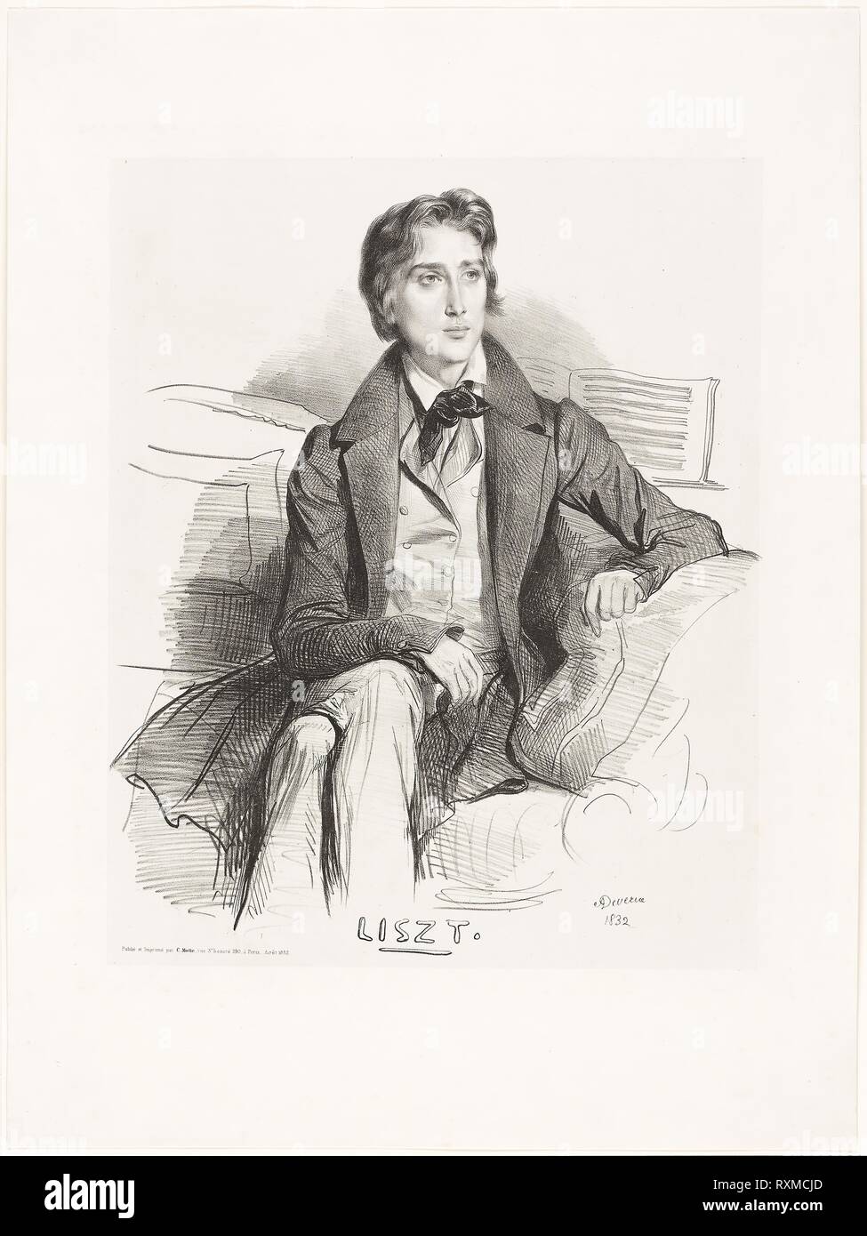Franz liszt drawing hi-res stock photography and images - Alamy