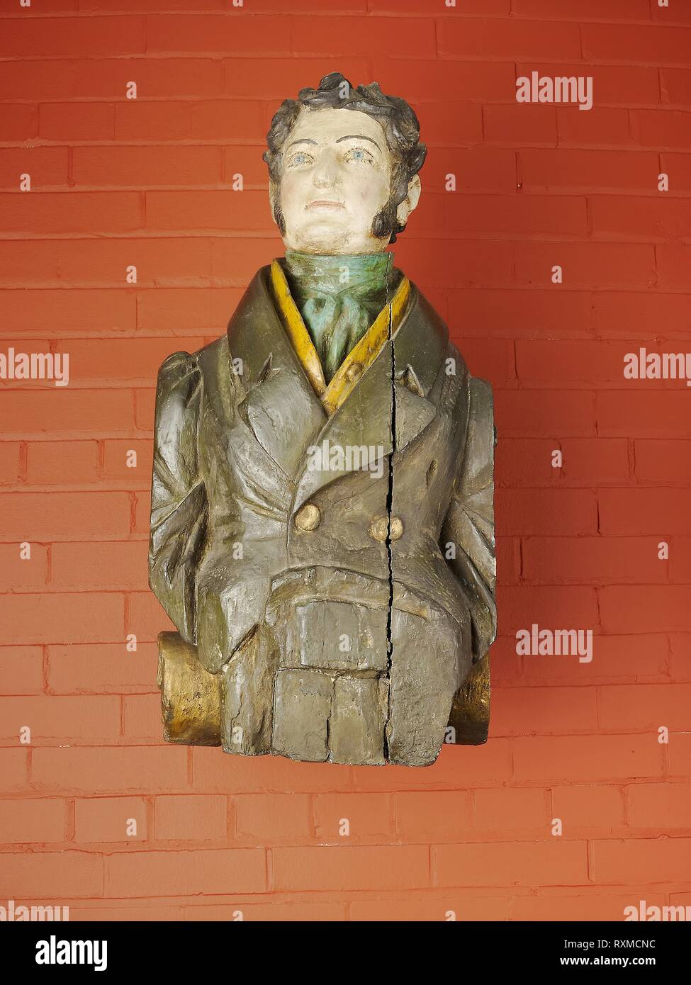 Ship Figurehead, Male Figure. American; Northeast coast. Date: 1830 ...