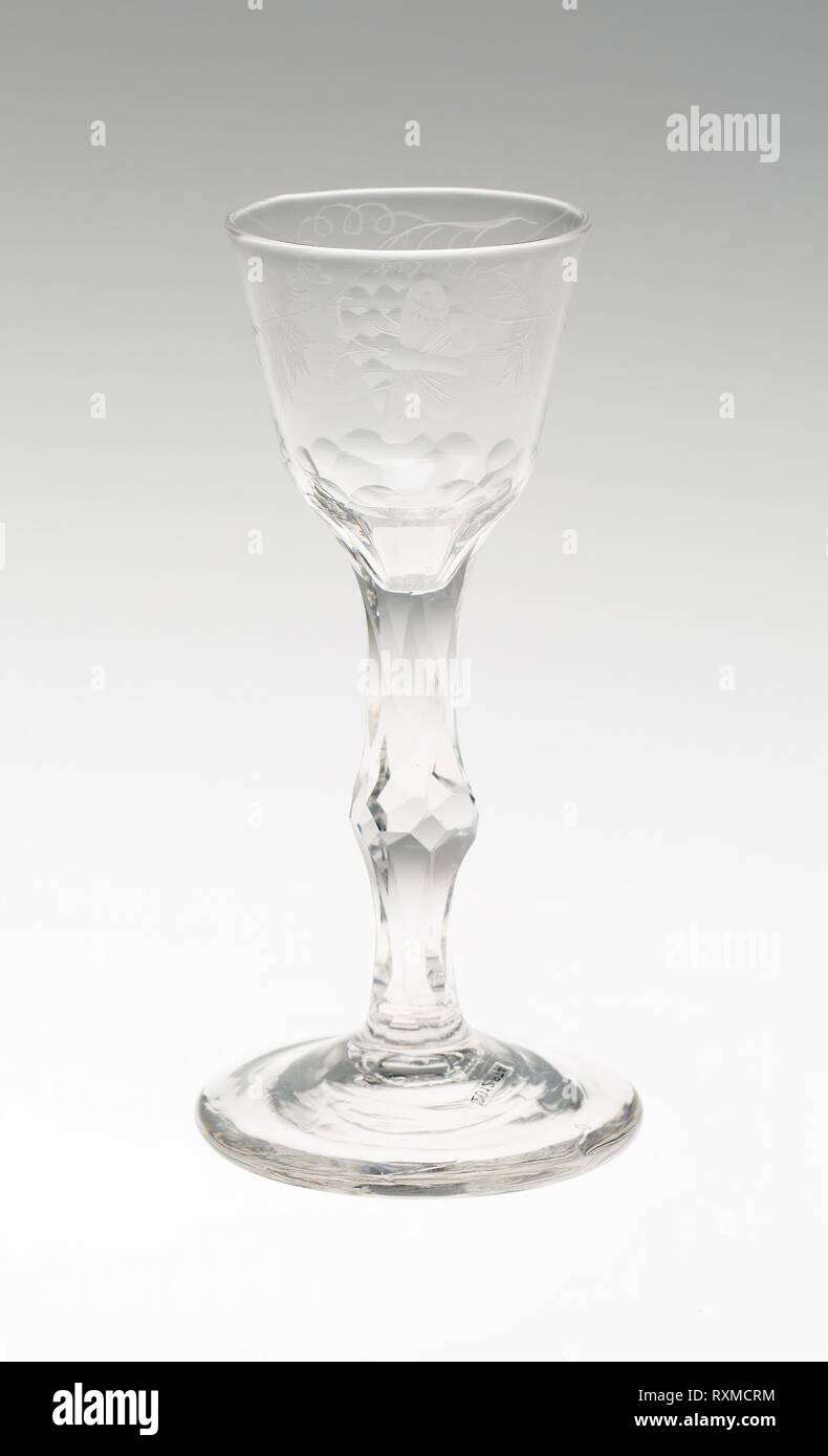 Wine Glass. England. Date: 1785-1795. Dimensions: 14.6 cm (5 3/4 in ...