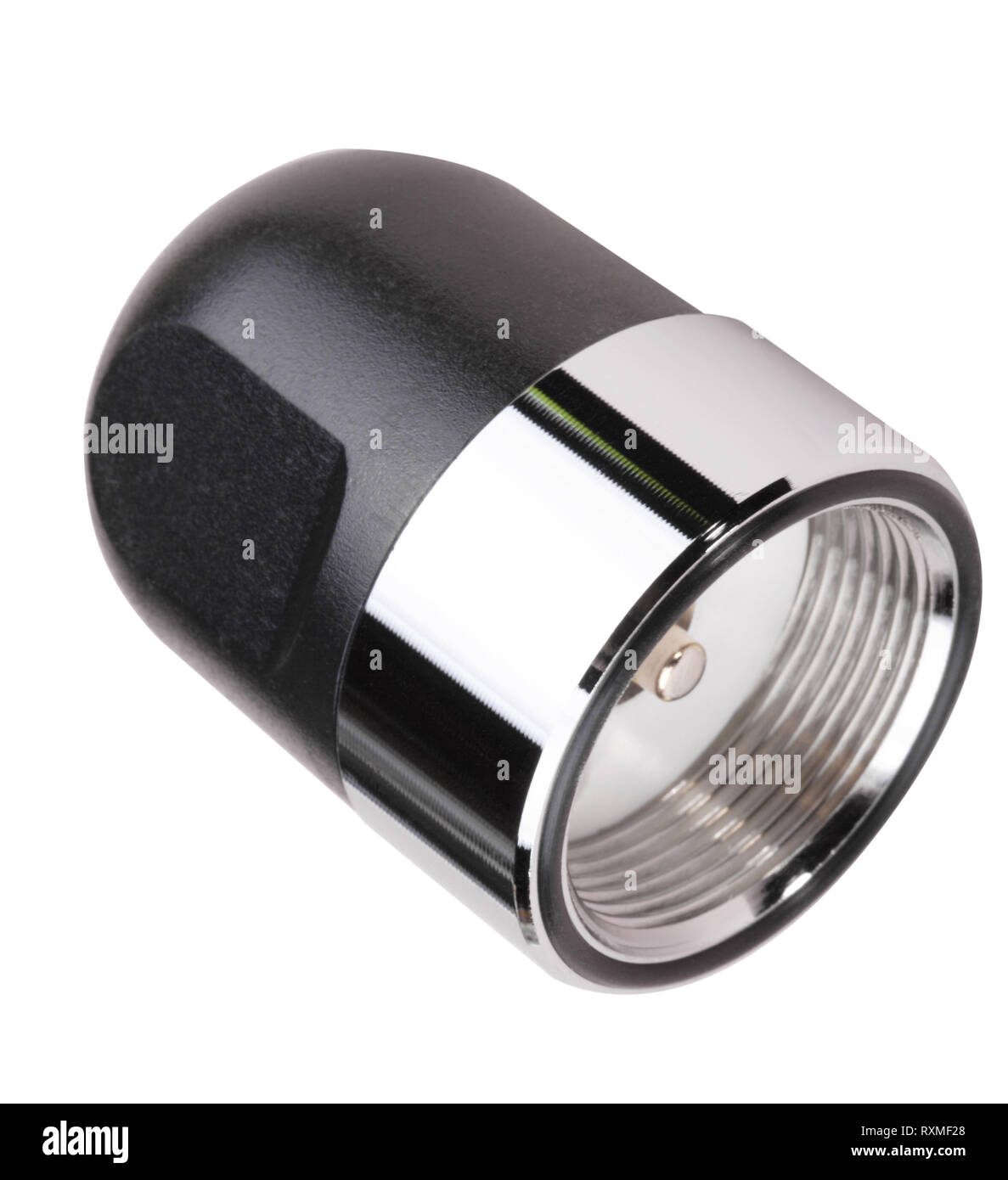 Radio Connector Isolated Stock Photo - Alamy