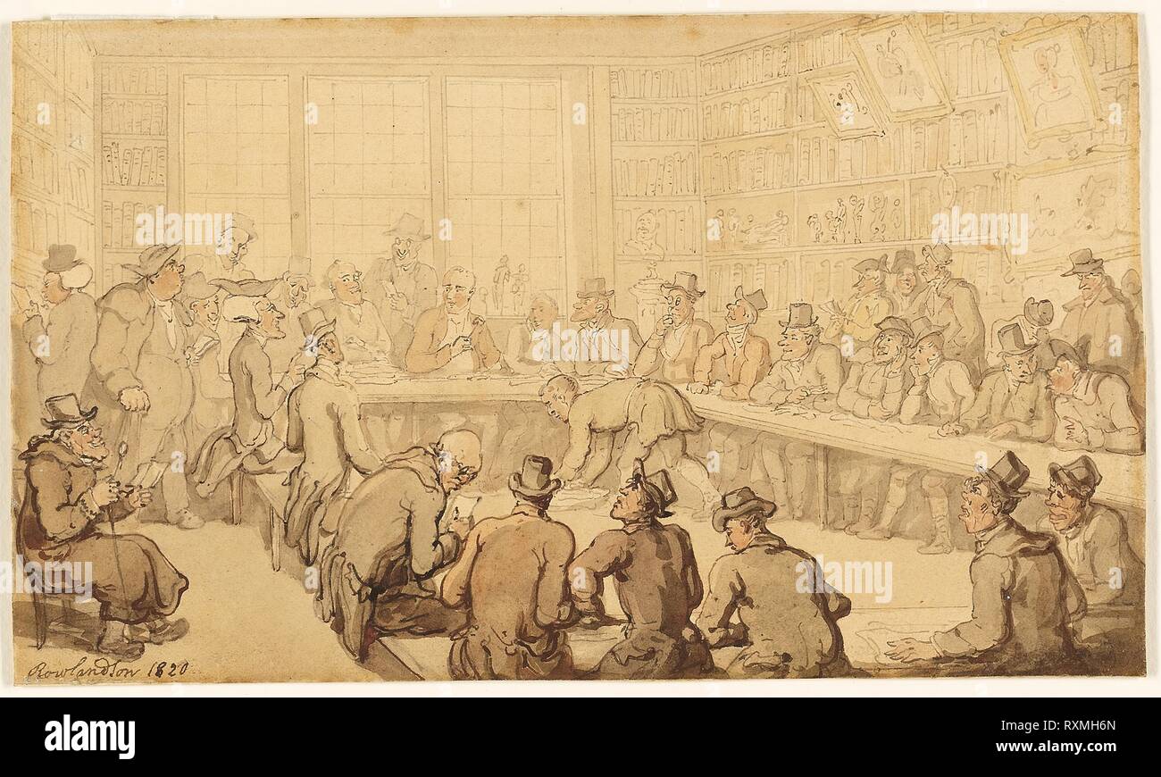 Dr syntax at an auction date hi-res stock photography and images - Alamy