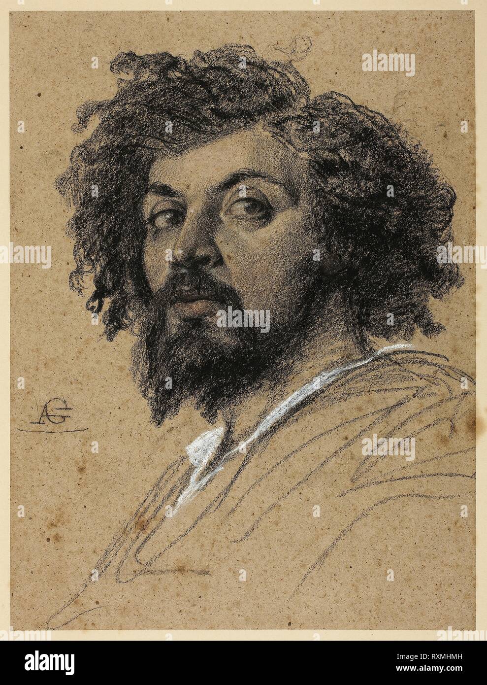 White conte crayon hi-res stock photography and images - Alamy