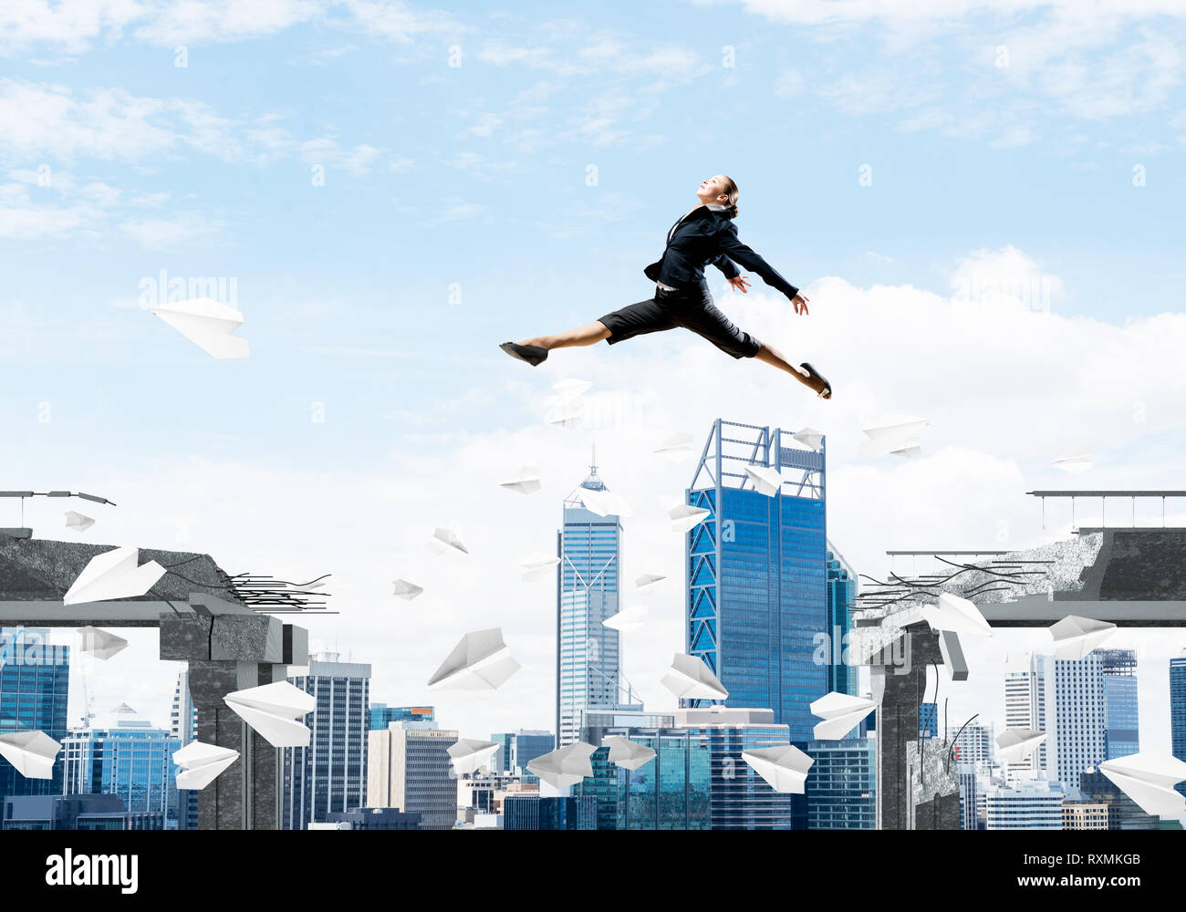 Problem and difficulties overcoming concept Stock Photo - Alamy