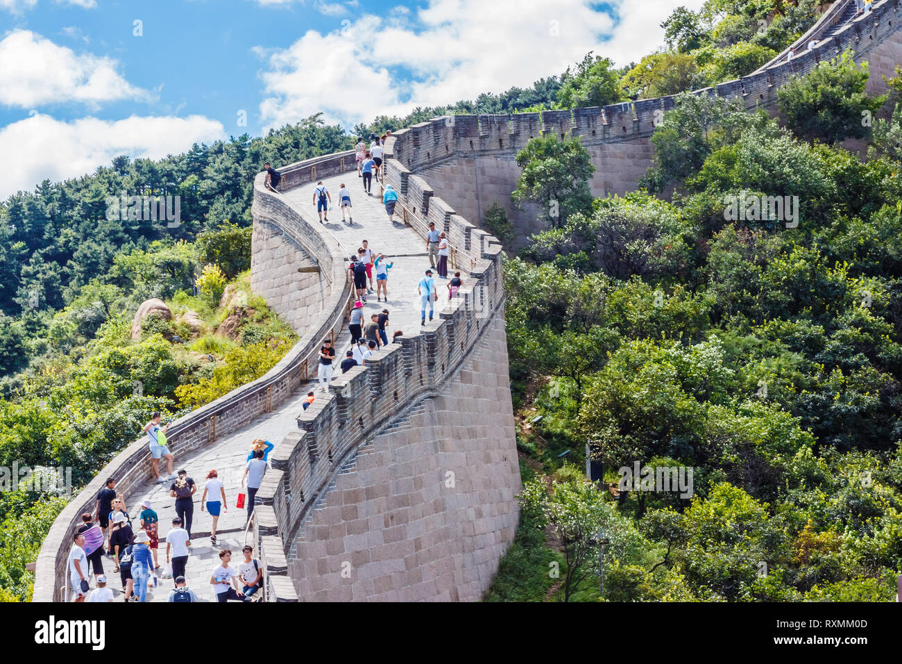 Climbing the great wall hi-res stock photography and images - Alamy