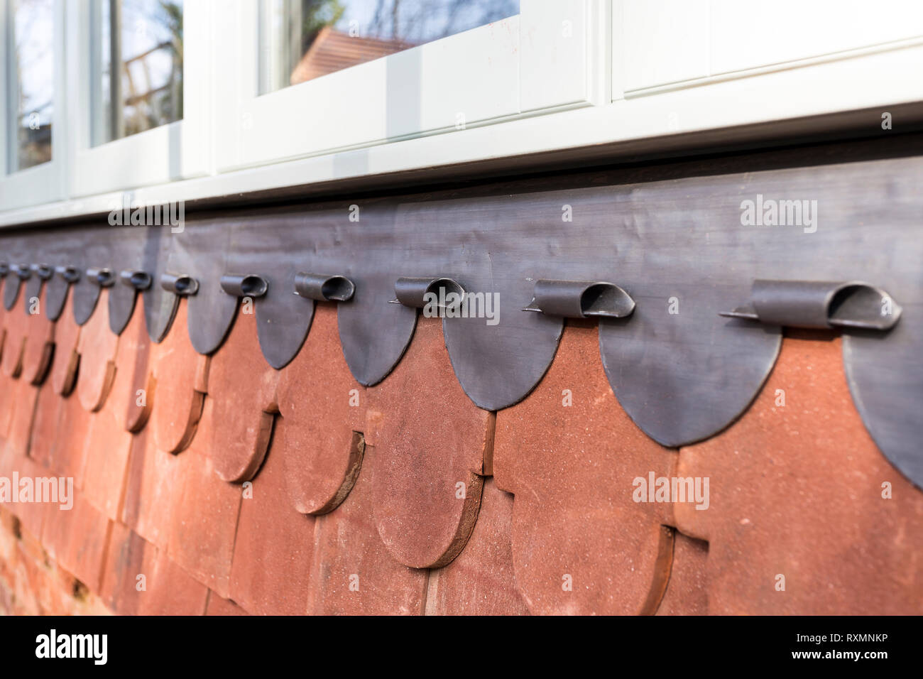 Vertical wall hanging clay tiles hi-res stock photography and images ...