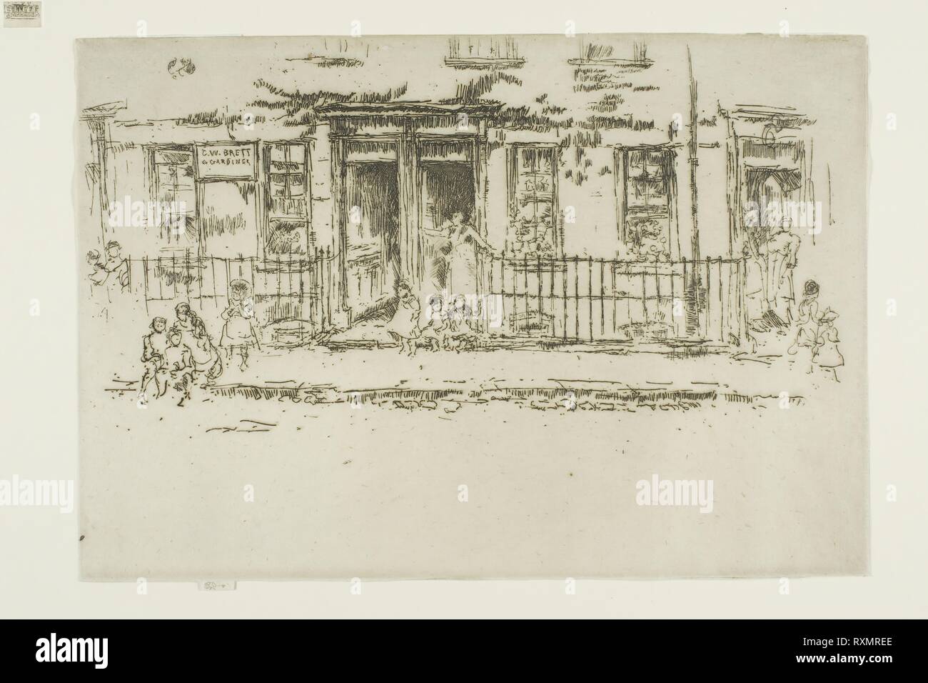 Justice Walk, Chelsea. James McNeill Whistler; American, 1834-1903 ...