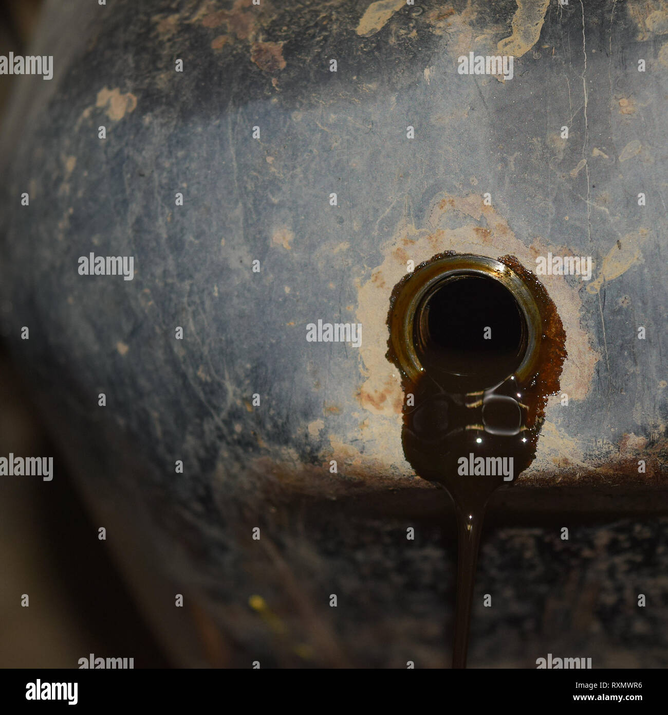 Drain the old oil from the engine through the drain plug. Changing the ...