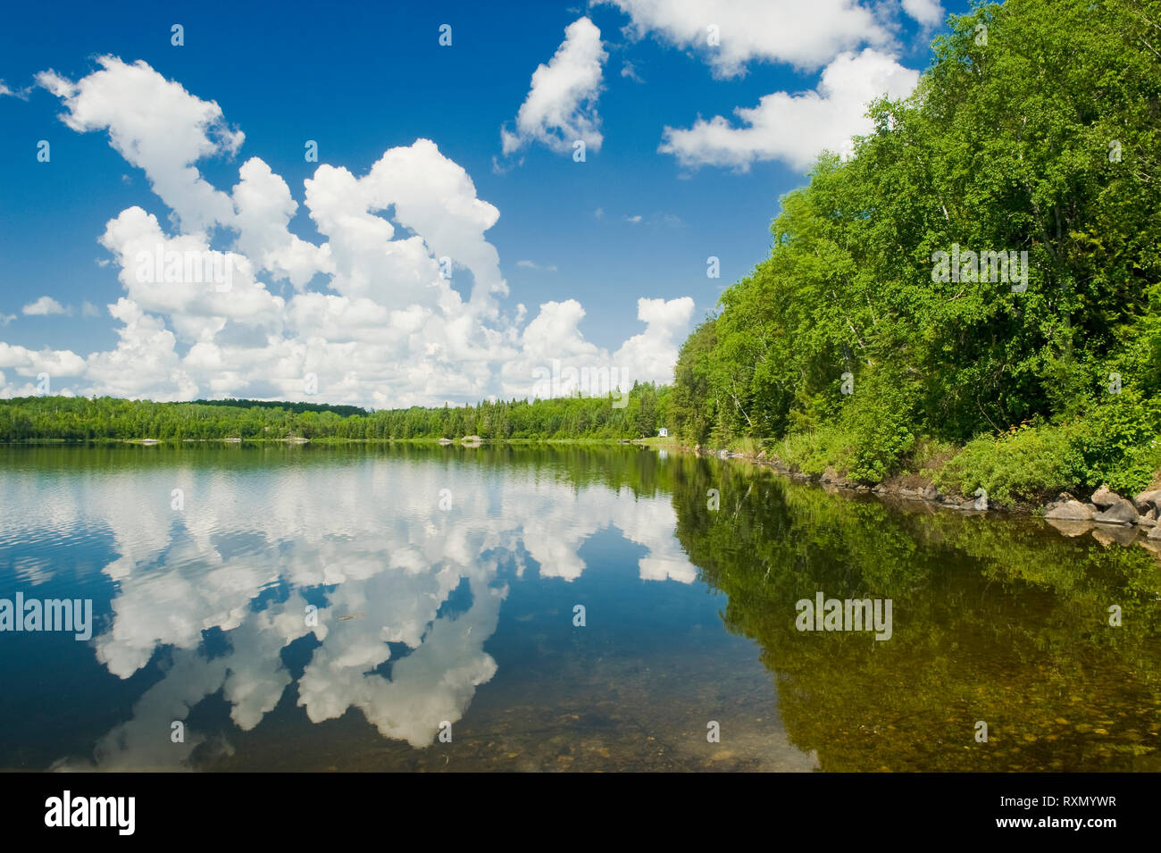 Lake, Near Atikokan, Ontario, Canada Stock Photo - Alamy