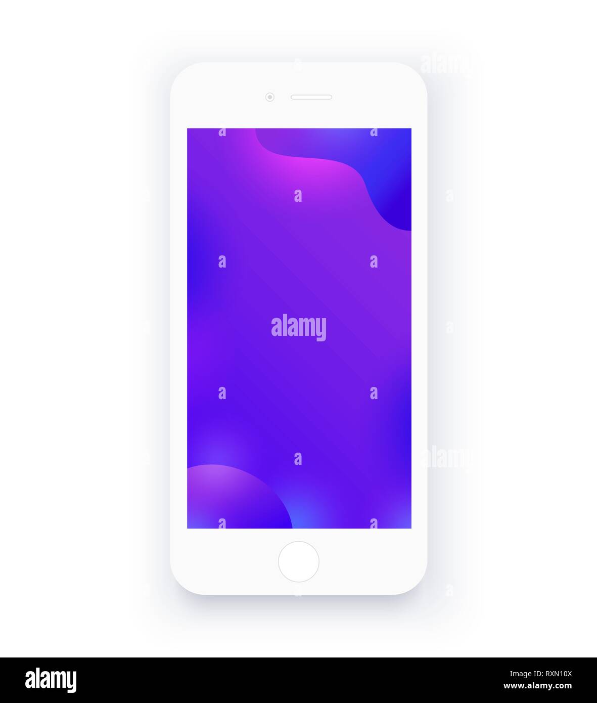 Purple phone cover Stock Vector Images - Alamy