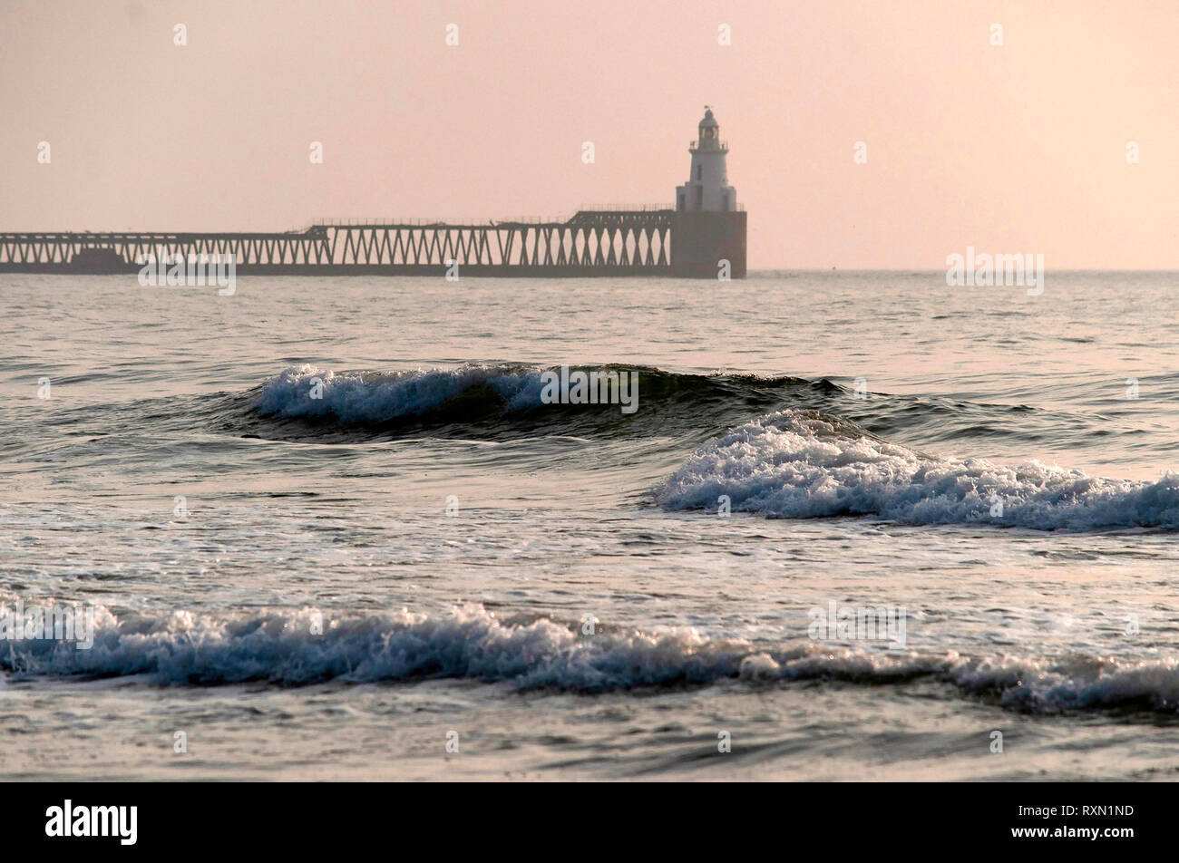 Blyth pier hi-res stock photography and images - Alamy