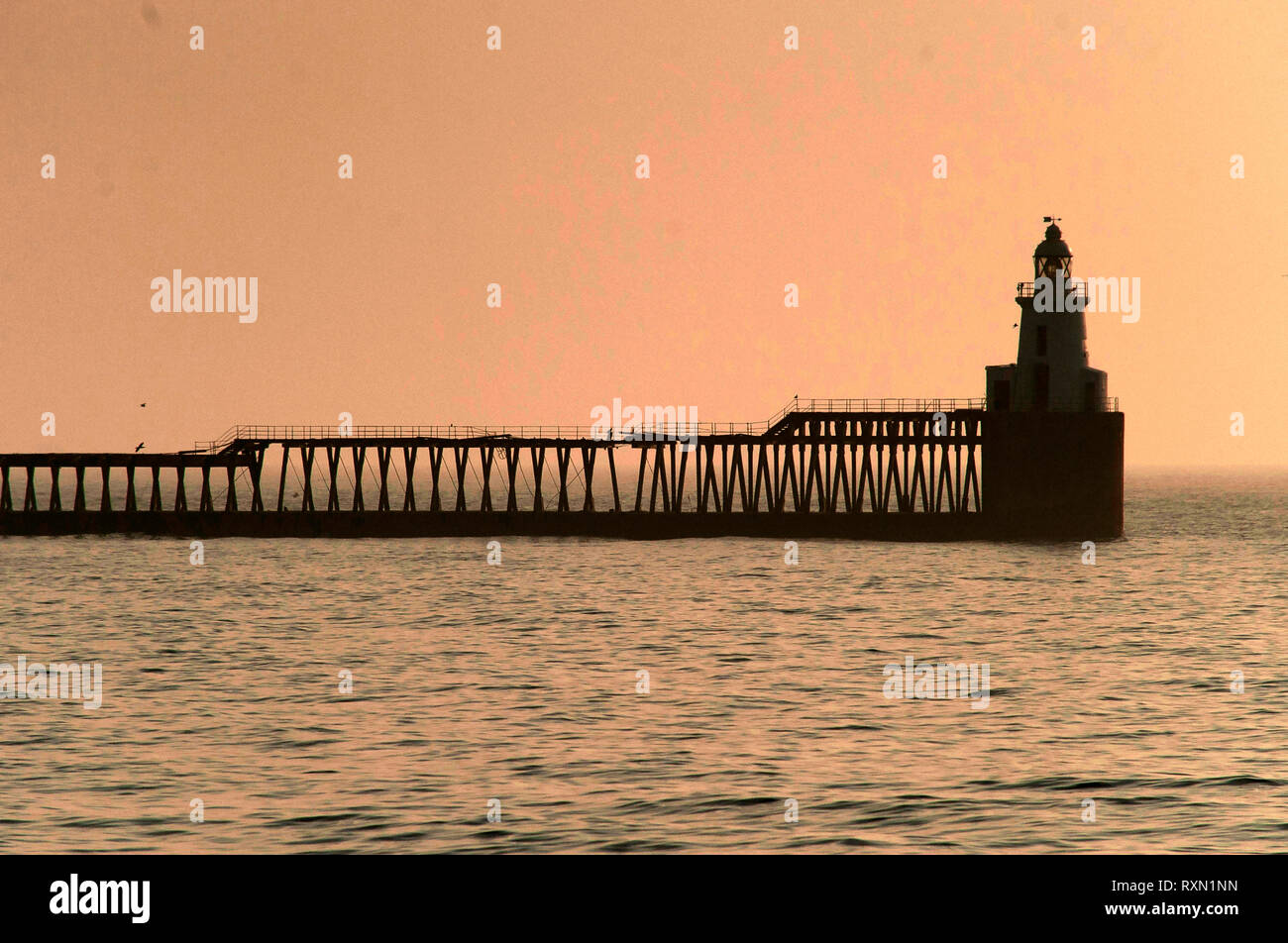 Blyth pier hi-res stock photography and images - Alamy
