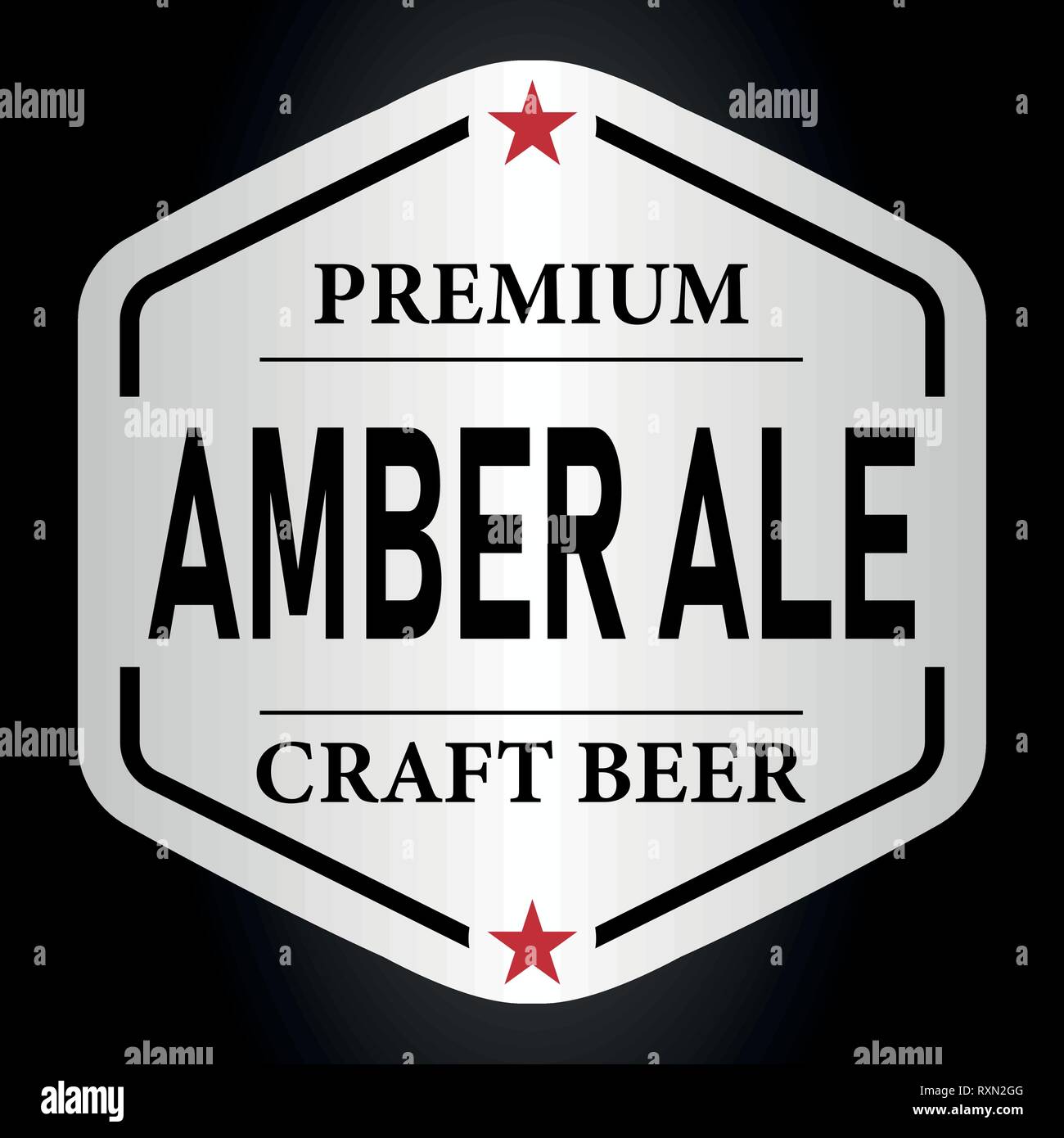 Amber brew Stock Vector Images - Alamy