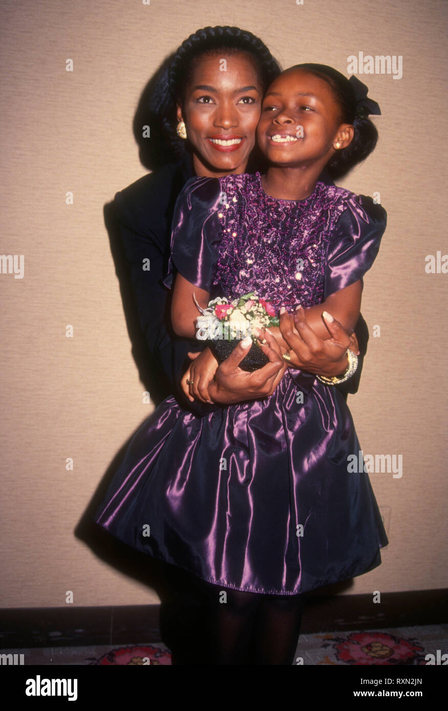 CENTURY CITY, CA - FEBRUARY 12: Actress Angela Bassett and actress ...