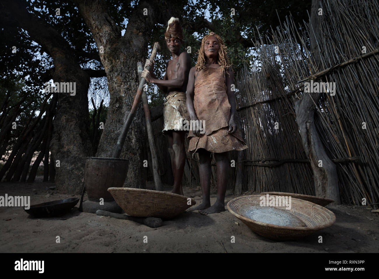 Kavango people hi-res stock photography and images - Alamy