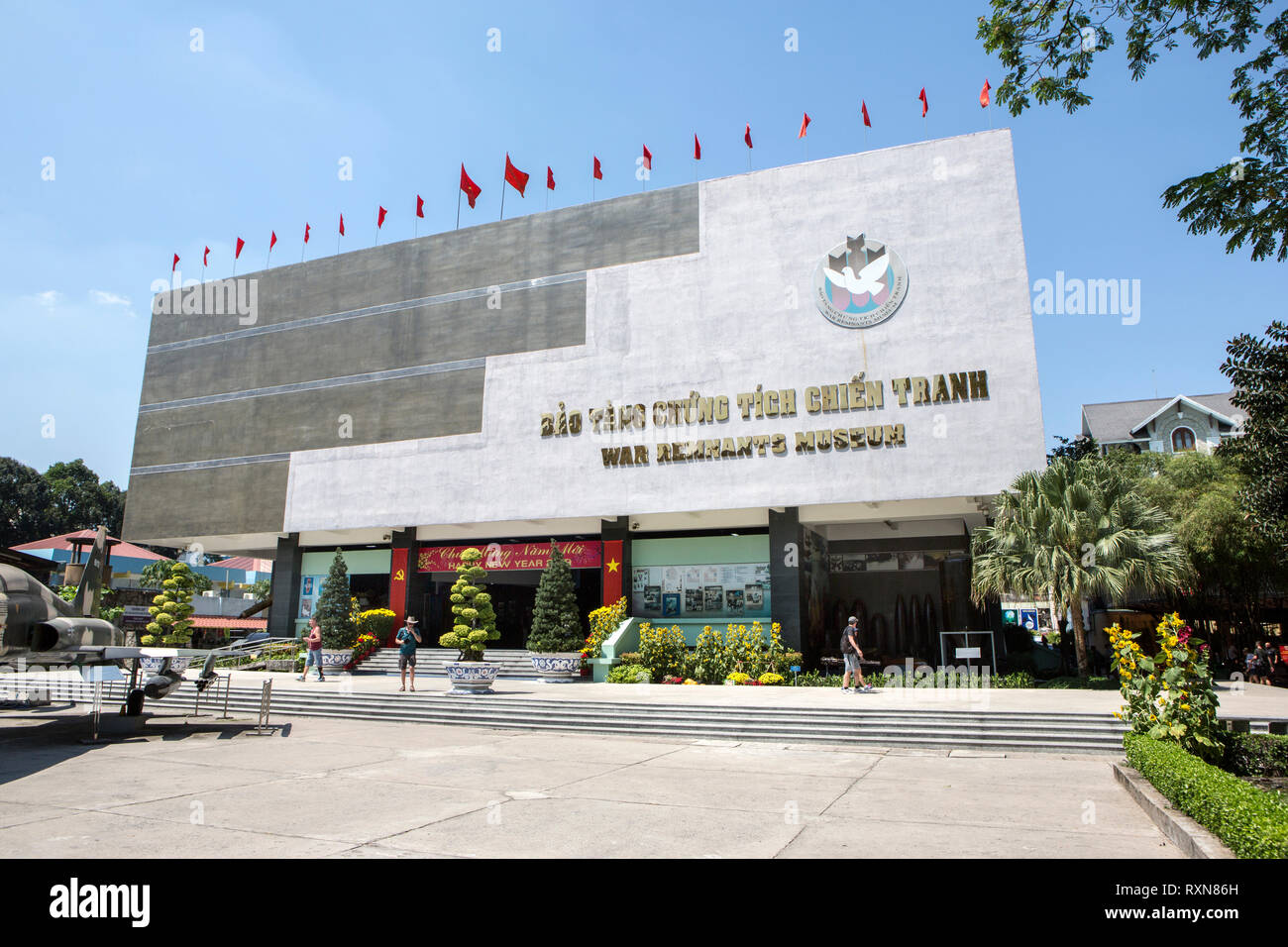 War Remnants Museum, Ho Chi Minh City, Vietnam Stock Photo - Alamy