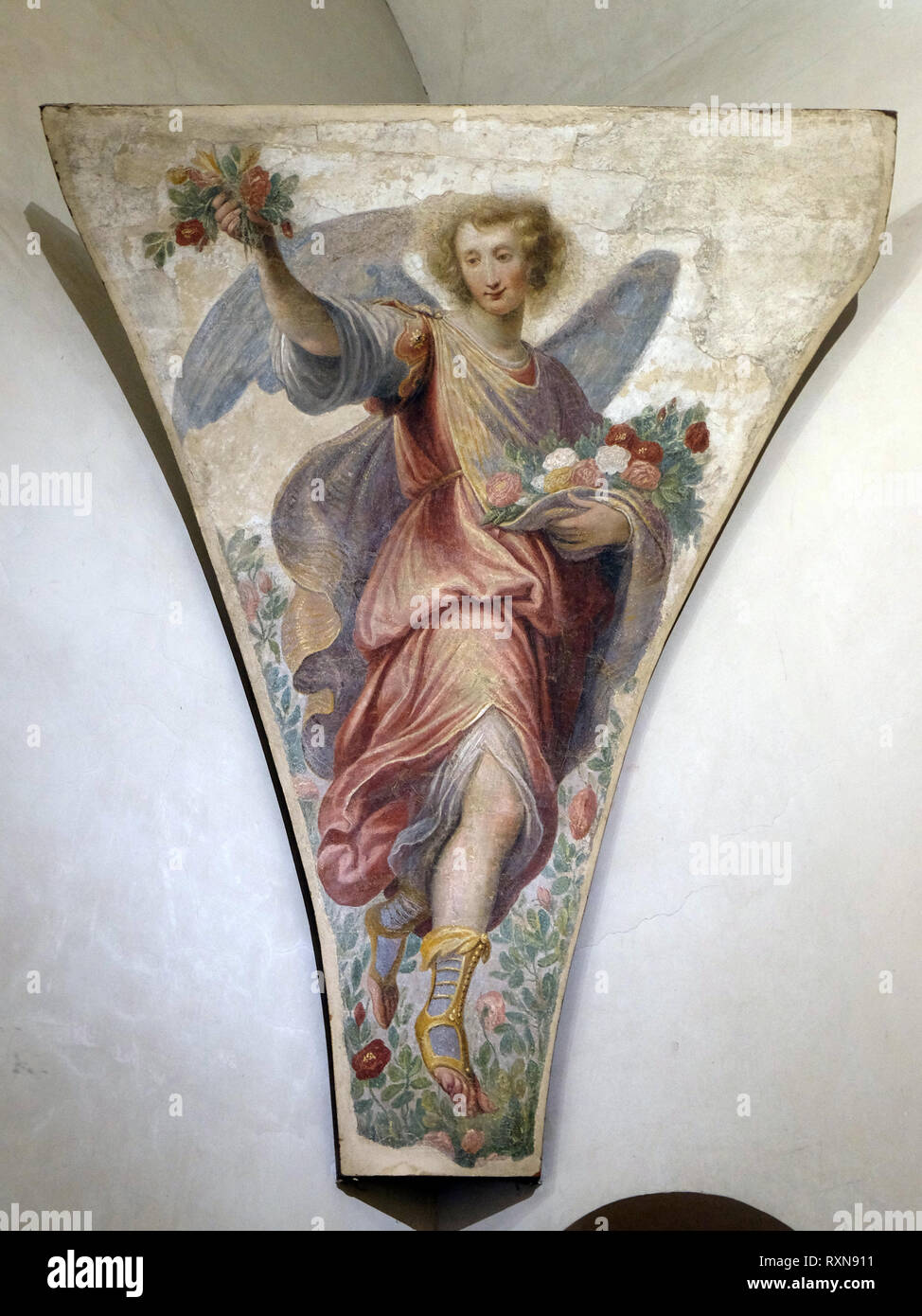 Fresco angel hi-res stock photography and images - Alamy