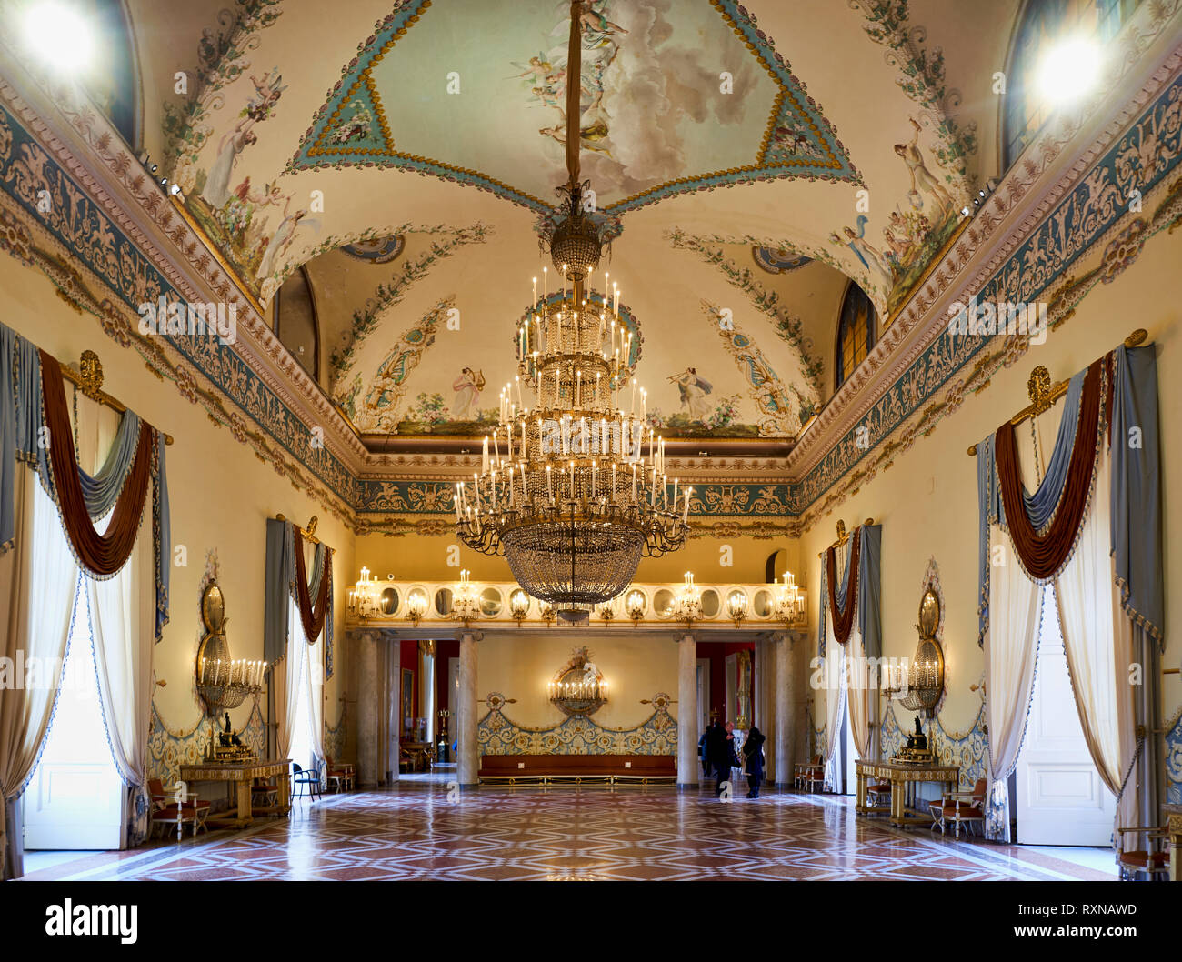 Naples Campania Italy. Museo di Capodimonte is an art museum located in ...