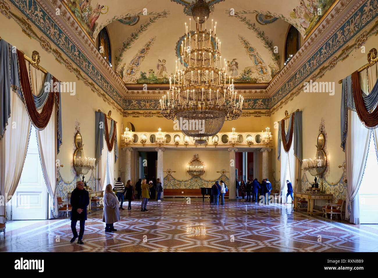 Naples Campania Italy. Museo di Capodimonte is an art museum located in ...