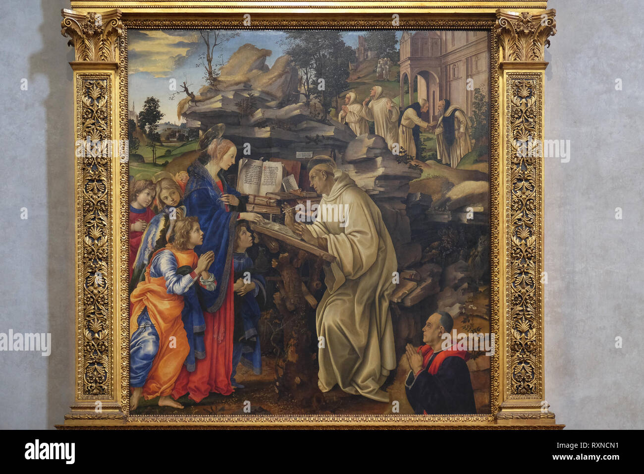 Filippino lippi badia hi-res stock photography and images - Alamy