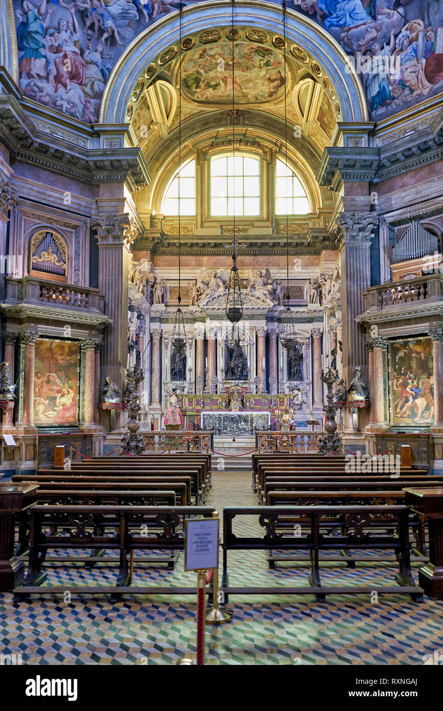 Naples Campania Italy. Naples Cathedral (Duomo di Napoli, Cattedrale di ...