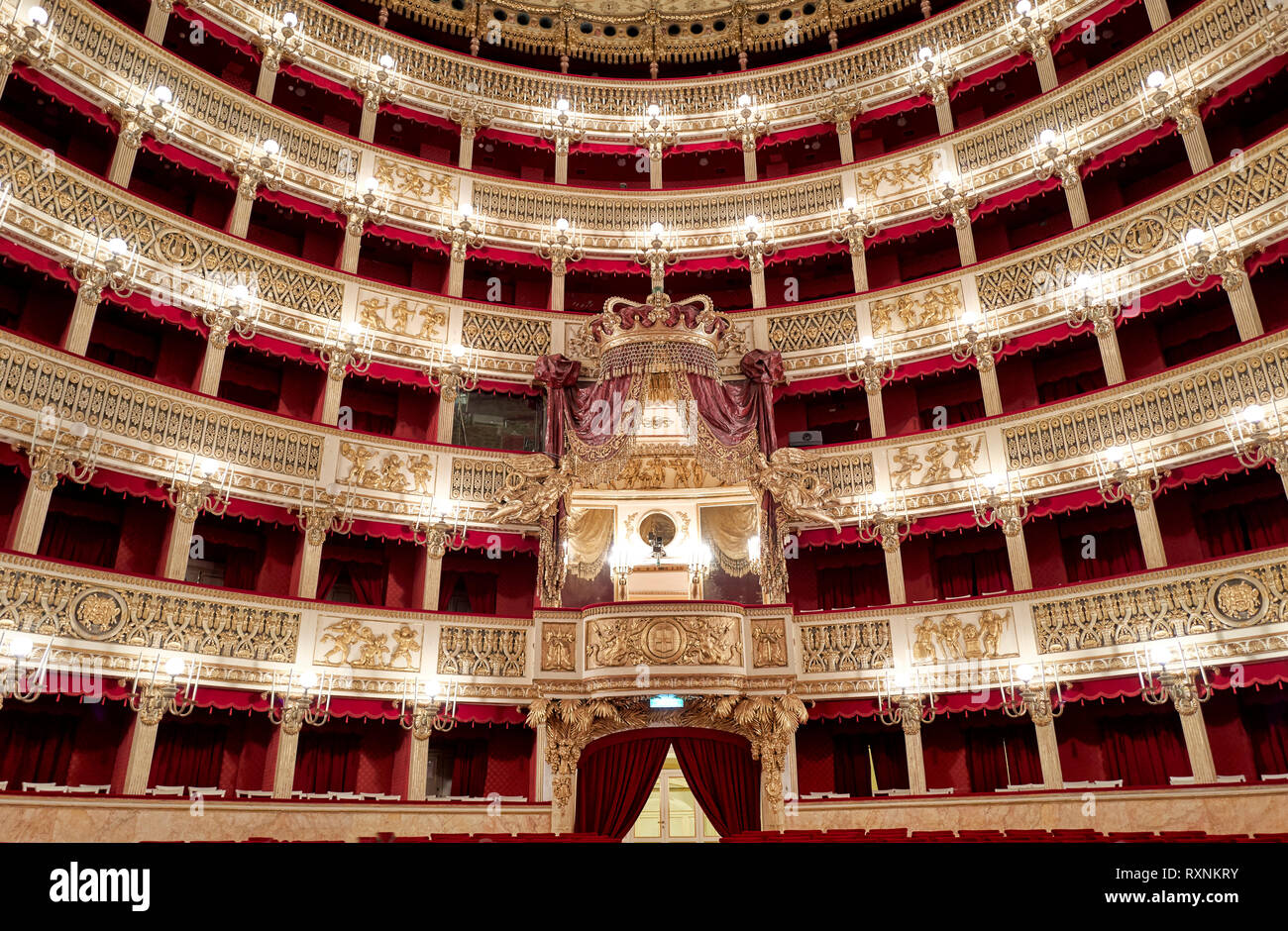 Teatro di san carlo opera house hi-res stock photography and images - Alamy